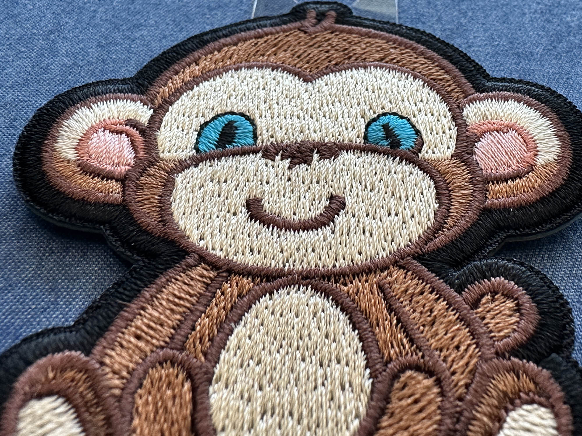 Monkey Patch - Iron on Monkey Patches by Ivamis Patches