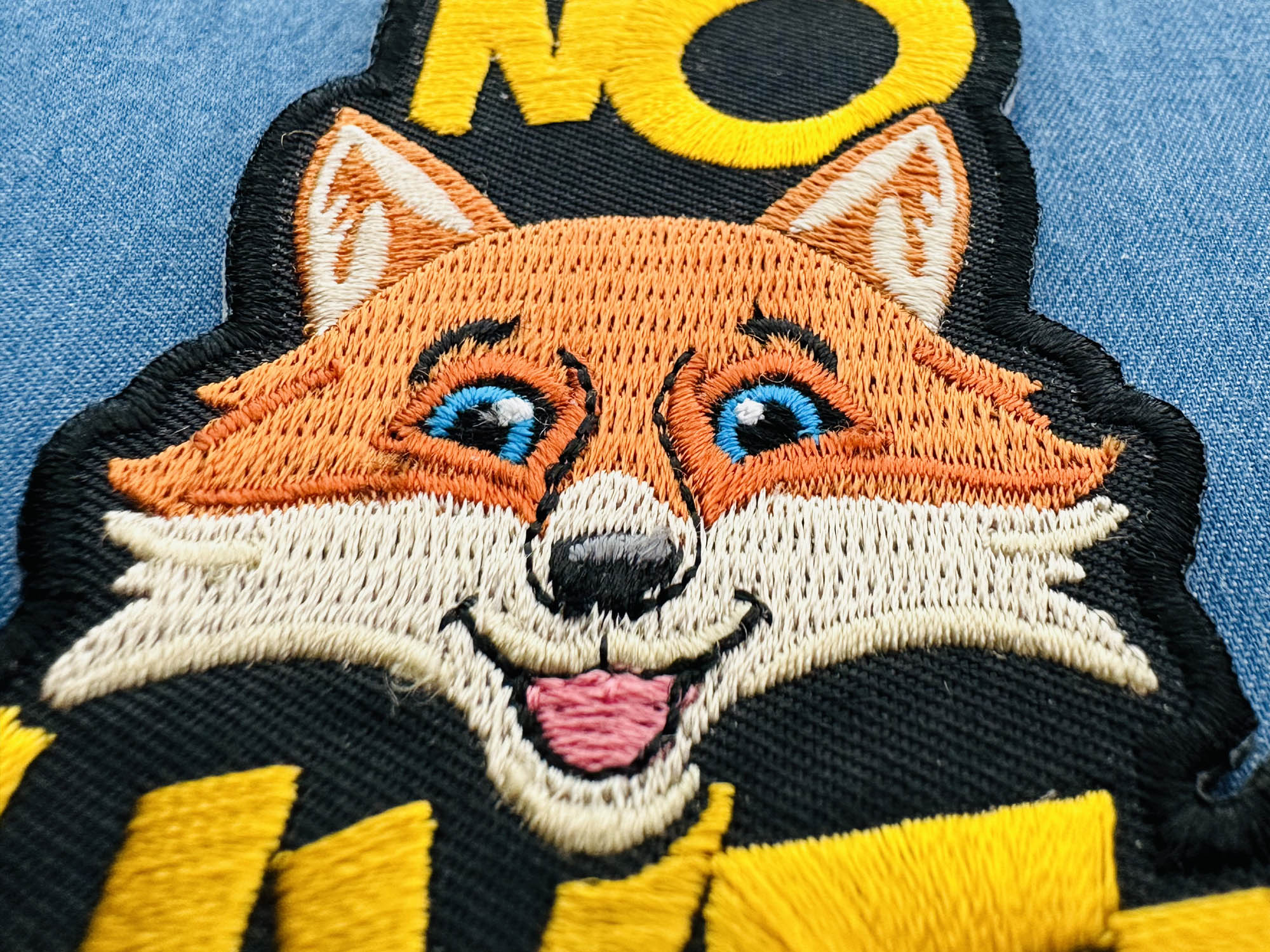 No Fox Given Funny Patch for Sewing or Ironing on to Clothes by Ivamis ...