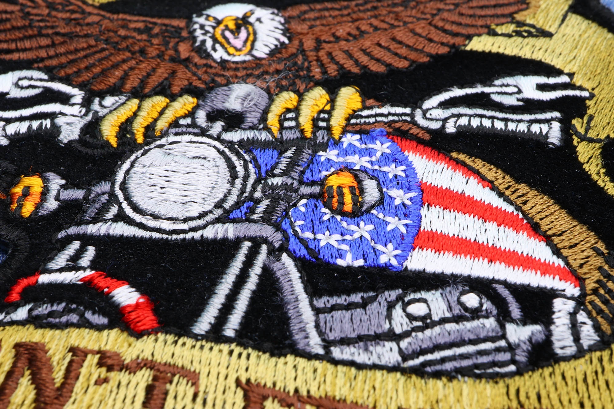 Eagle Motorcycle Patch for Biker Jackets by Ivamis Patches