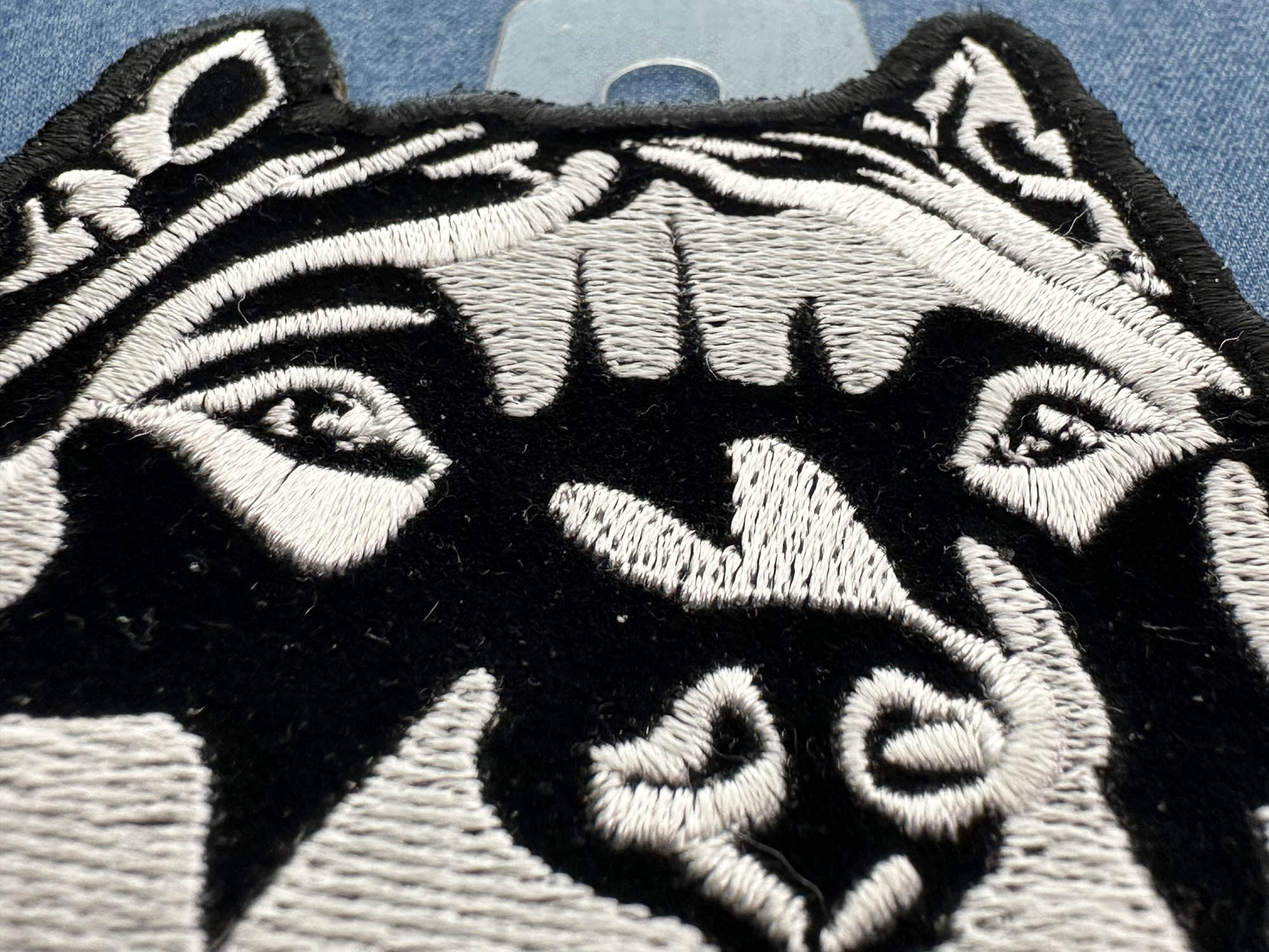 Iron On Small Pitbull Patch | Embroidered Patches by Ivamis Patches