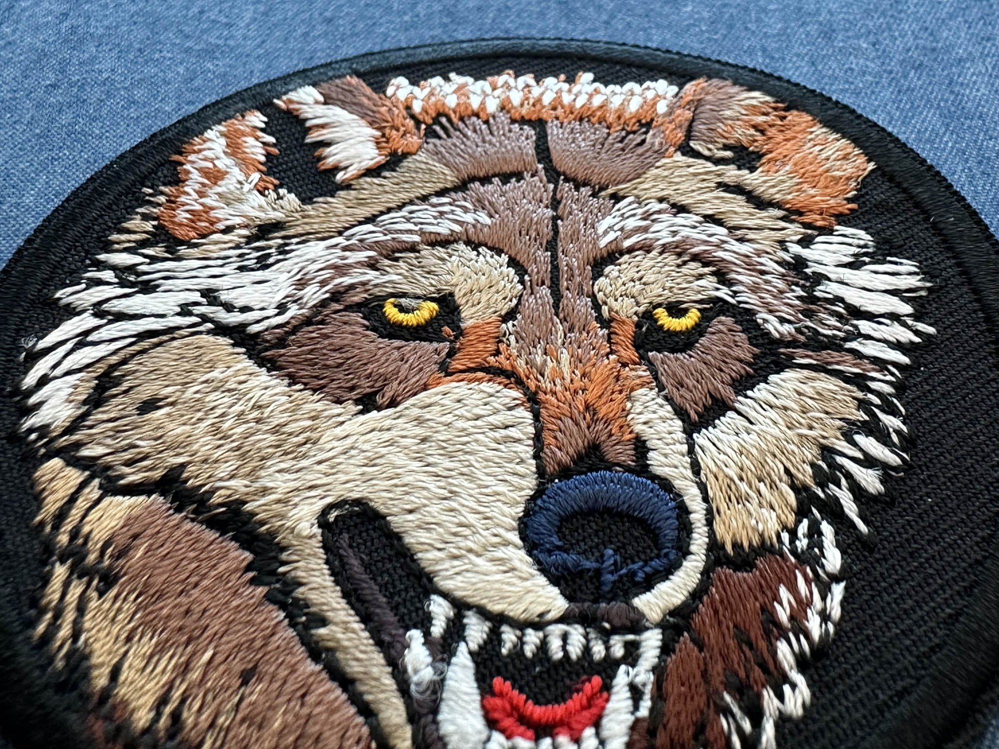 Pretty Wolf Patch by Ivamis Patches