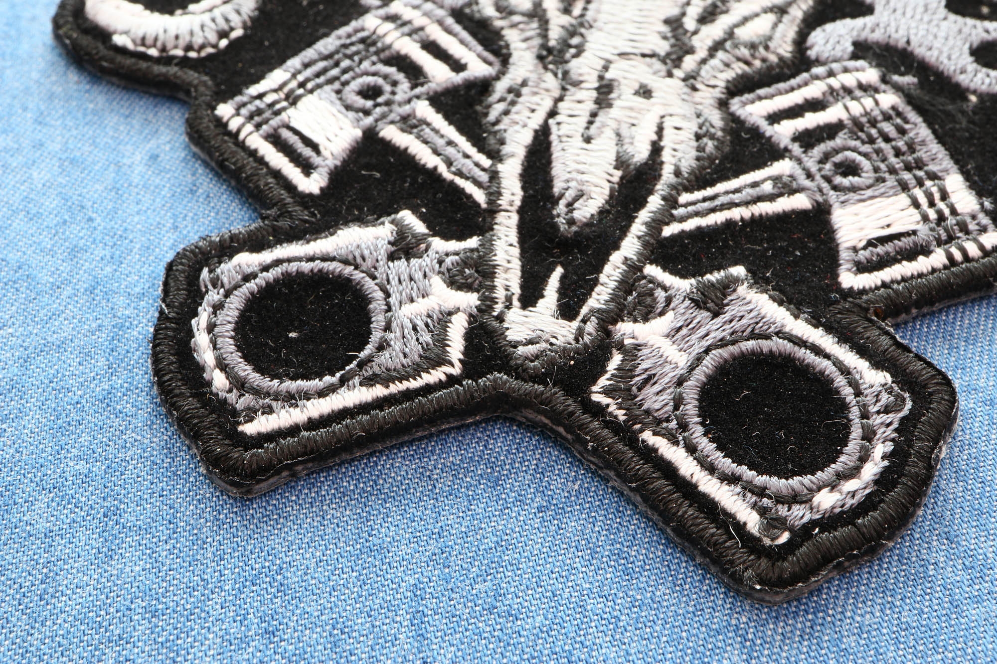 Ram with Pistons Iron on Patch by Ivamis Patches