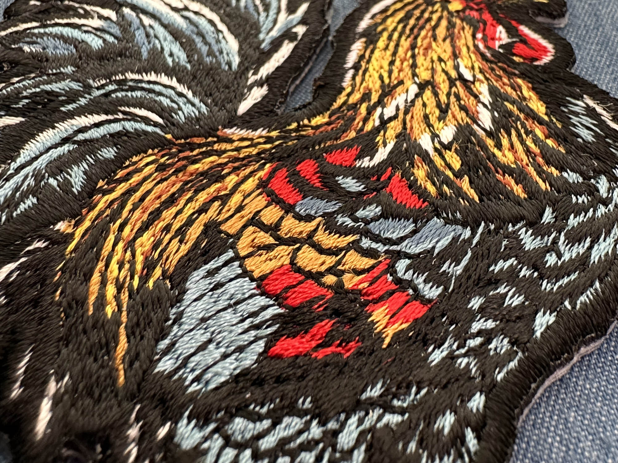 Rooster Cock Patch by Ivamis Patches