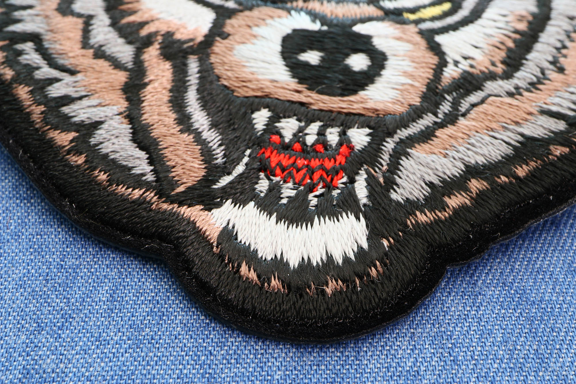 Scary Wolf Iron on Patch by Ivamis Patches