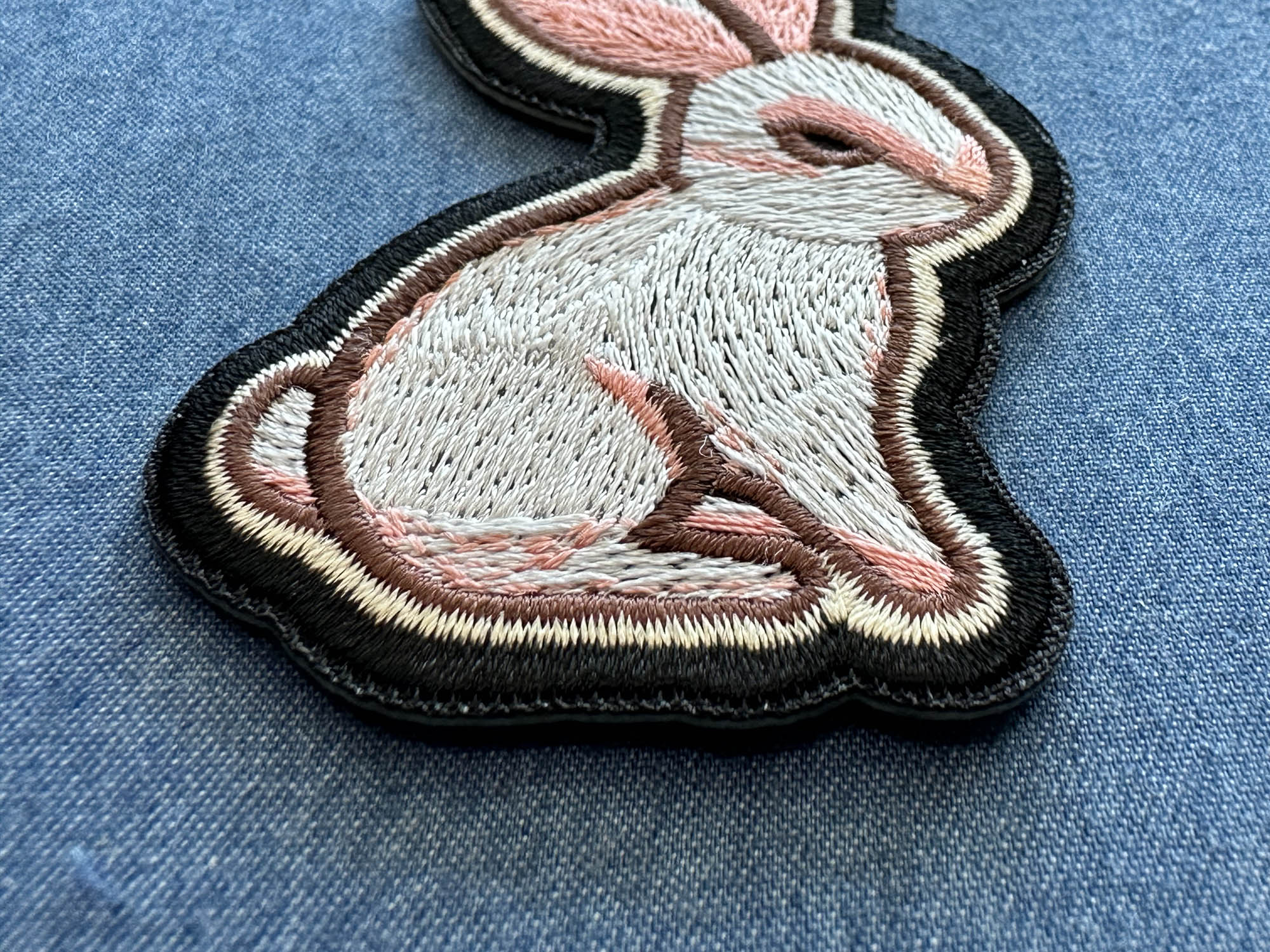 Sweet Rabbit Iron on Patch by Ivamis Patches