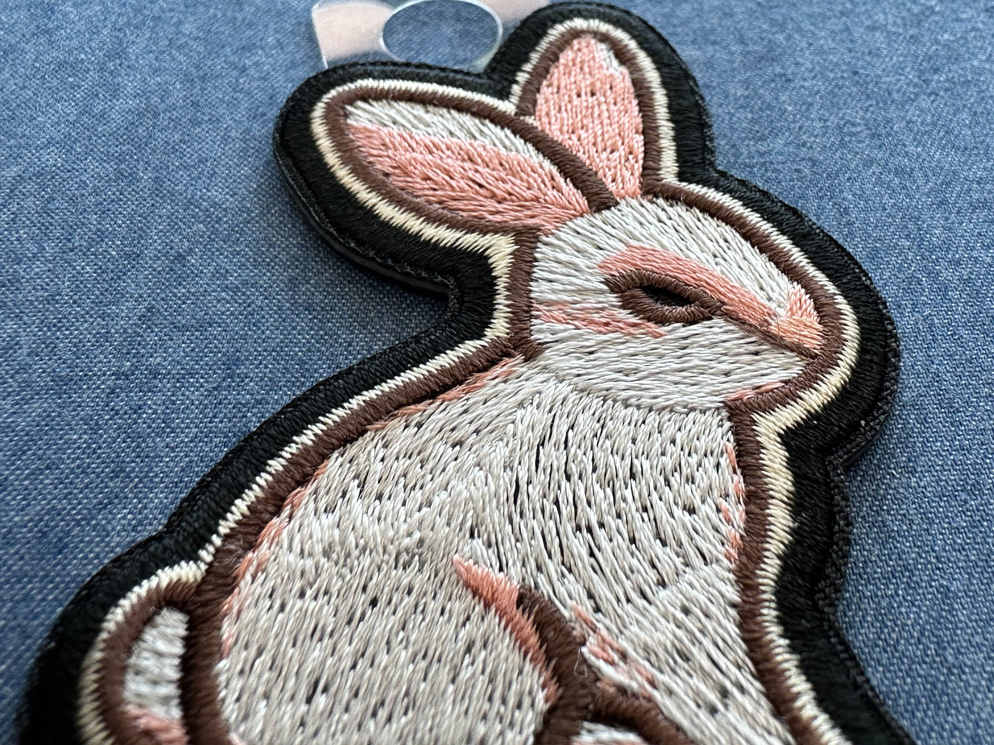 Sweet Rabbit Iron on Patch by Ivamis Patches