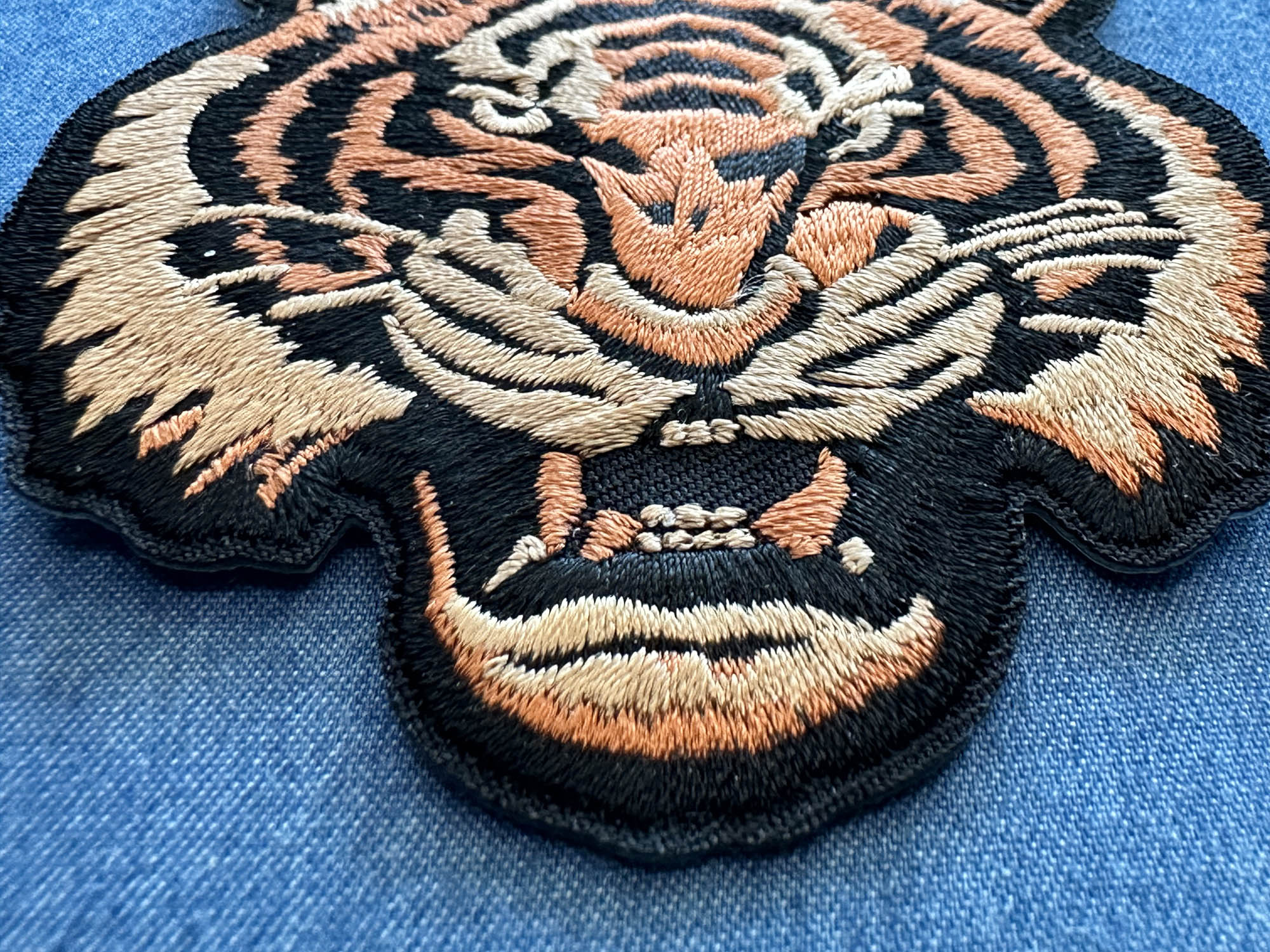 Vicious Tiger Iron on Patch by Ivamis Patches