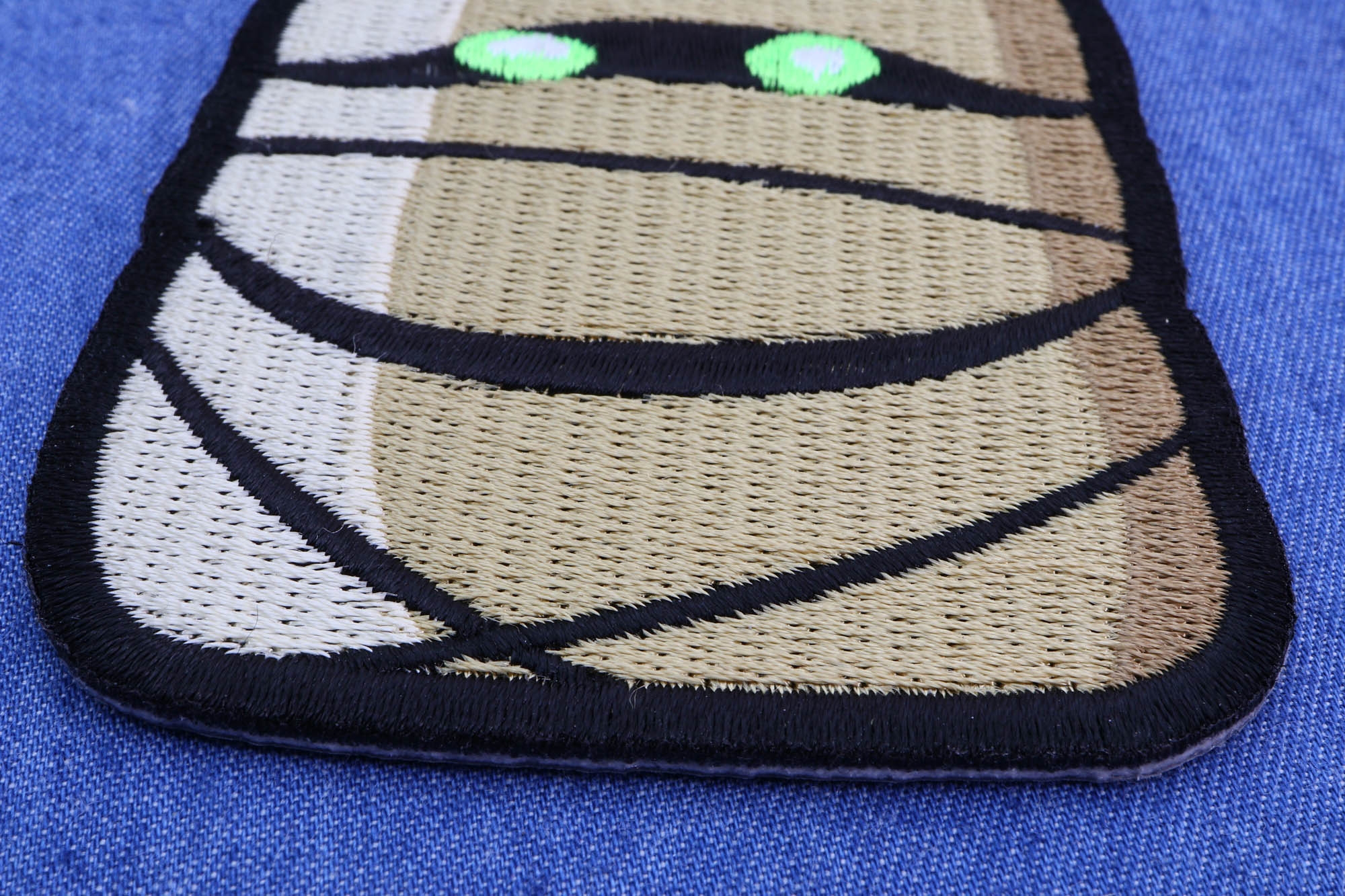 Wacky Mummy Iron on Funny Iron on Patch - Iron on Funny Patches by Ivamis Patches