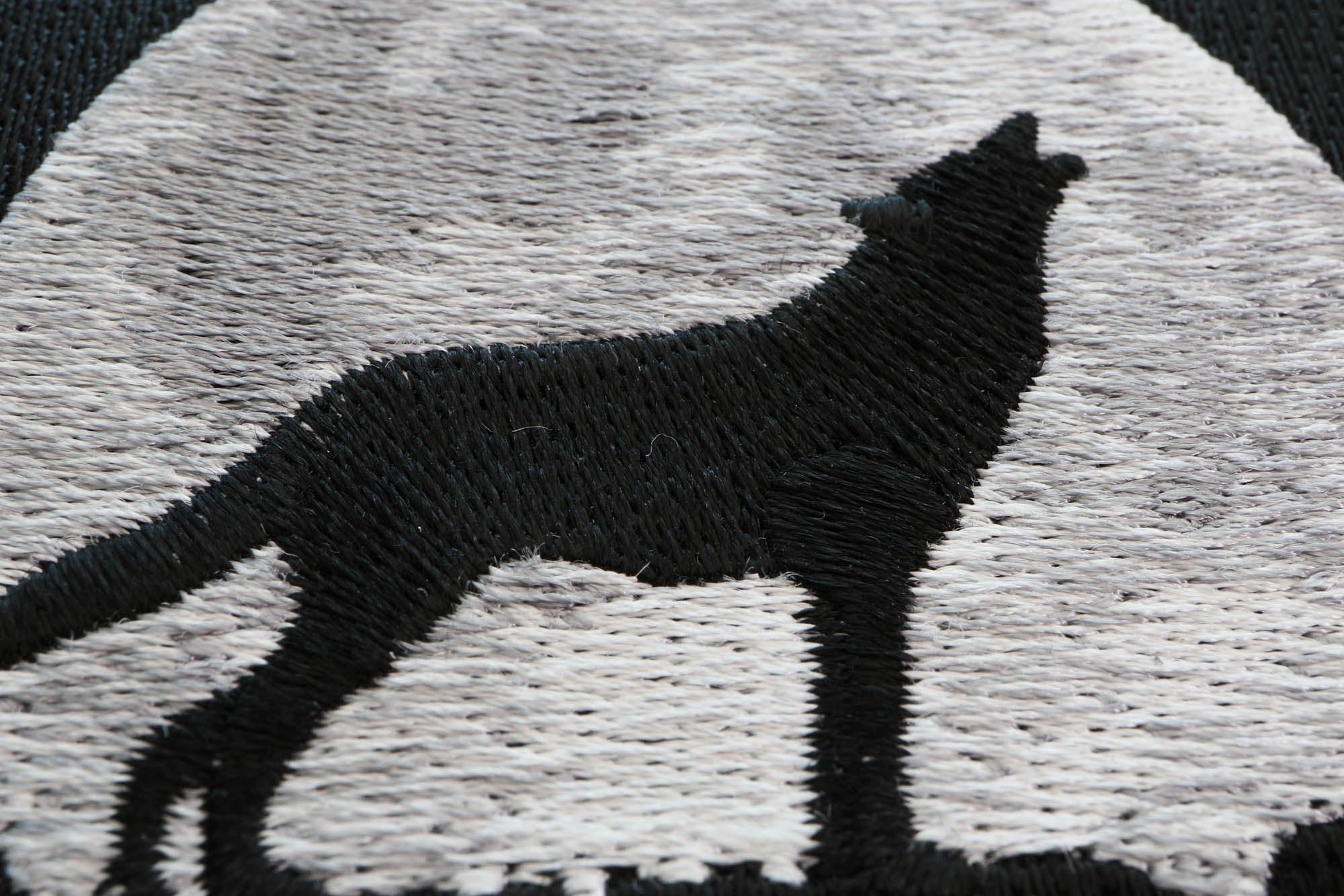 Wolfpack Patch With Howling Wolf | Embroidered Patches by Ivamis Patches