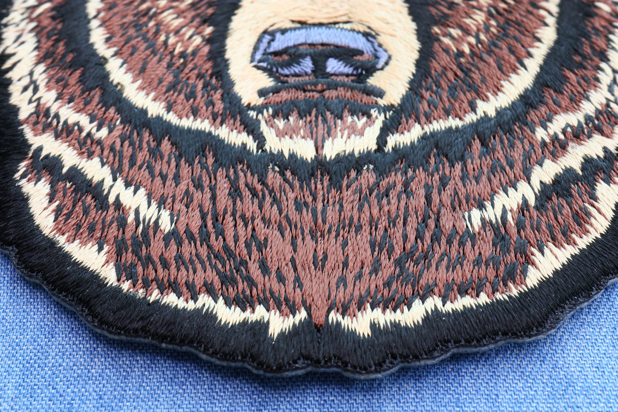 Bear Head Patch - Iron on Bear Patches by Ivamis Patches