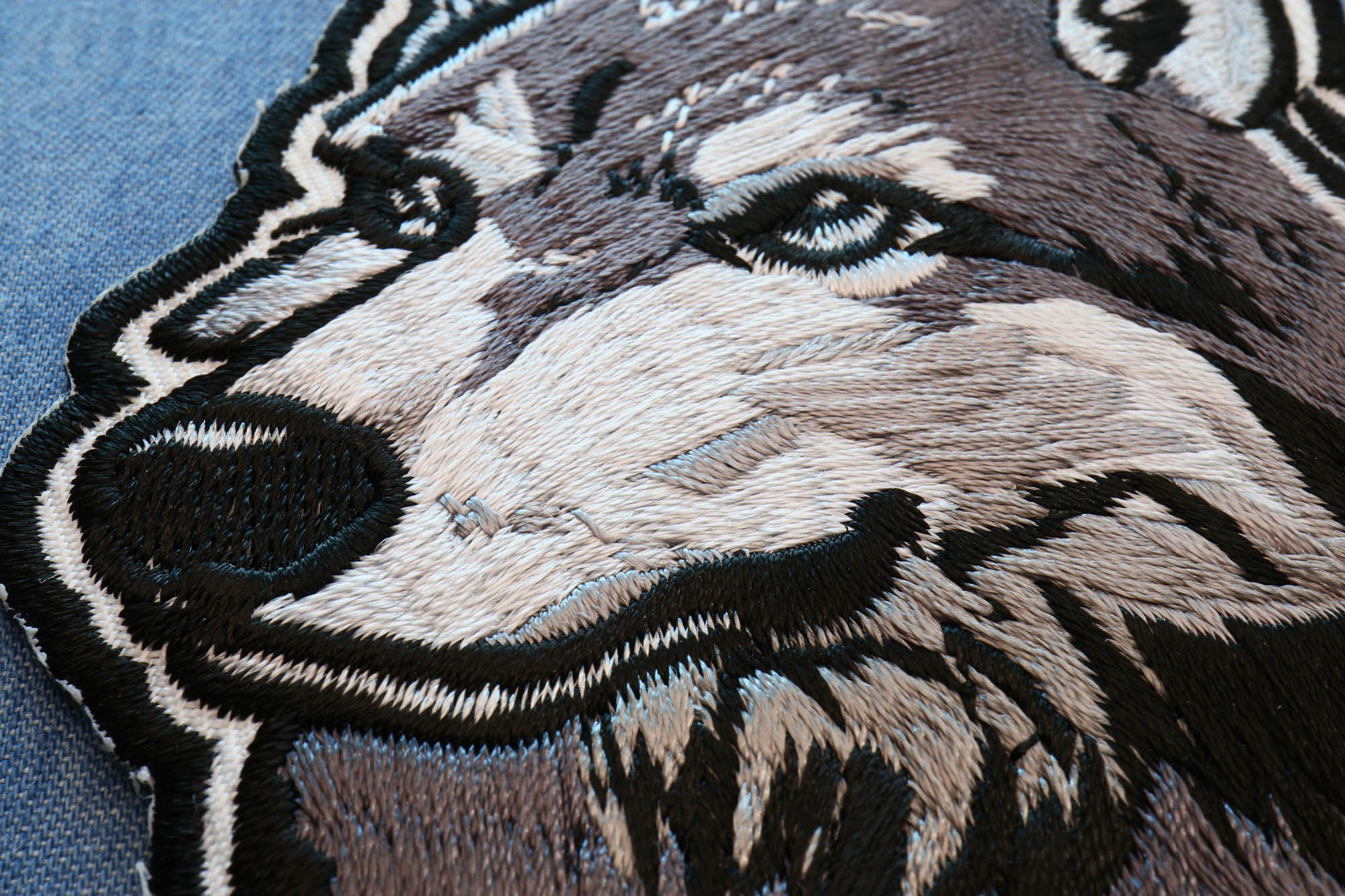 Gray Wolf Patch by Ivamis Patches