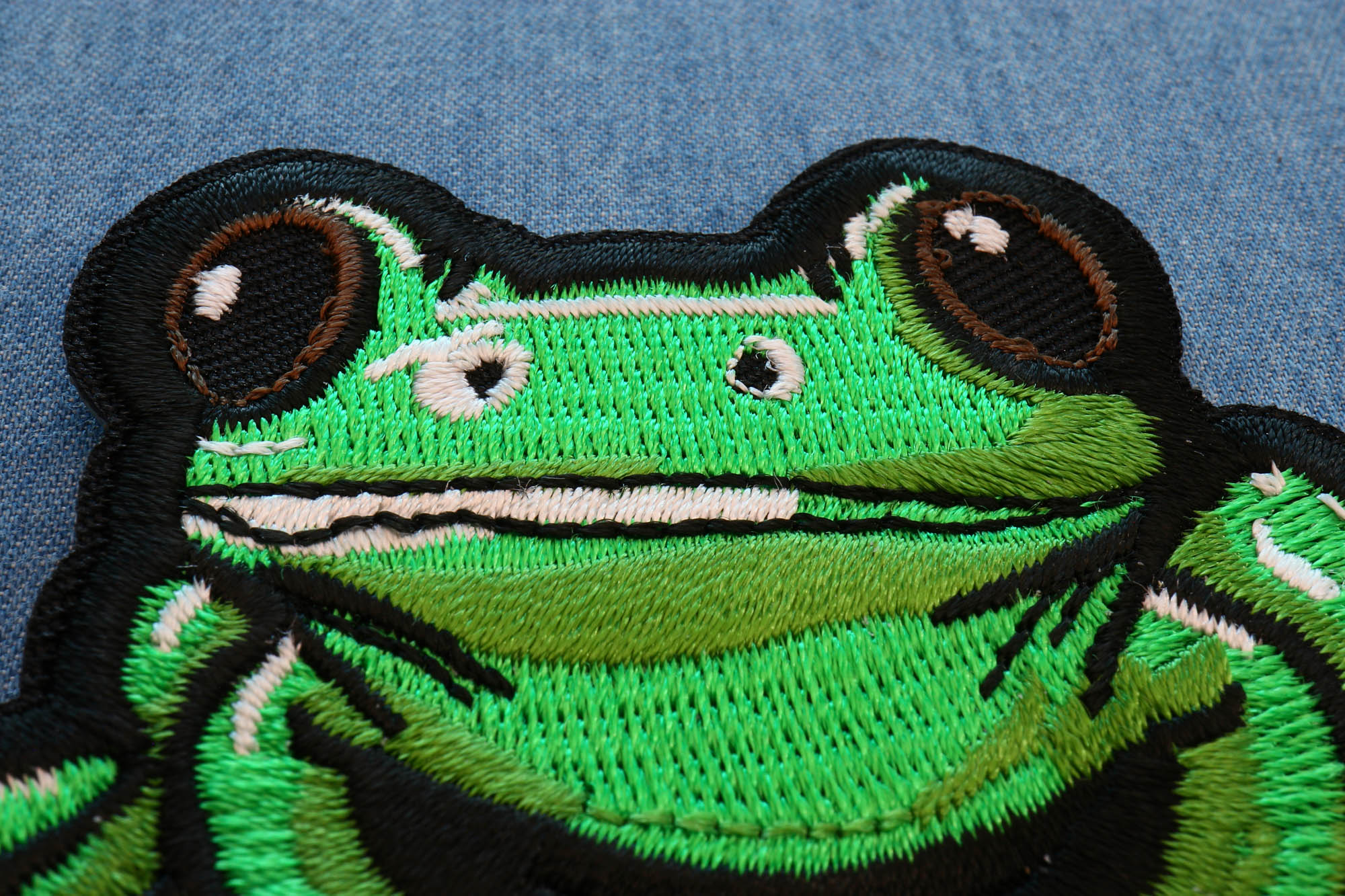 Green Frog Patch by Ivamis Patches