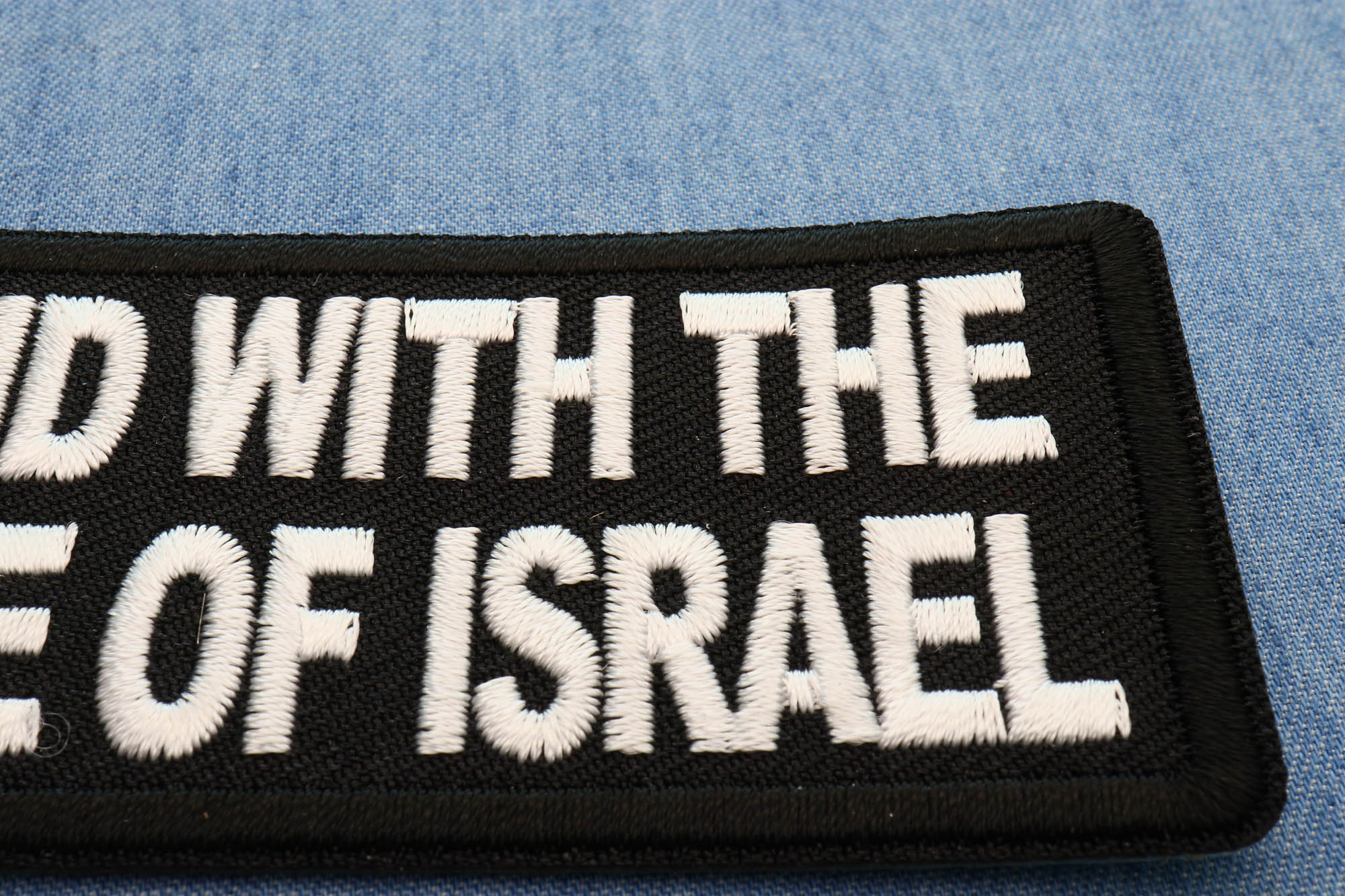 I Stand with the People of Israel Patch by Ivamis Patches
