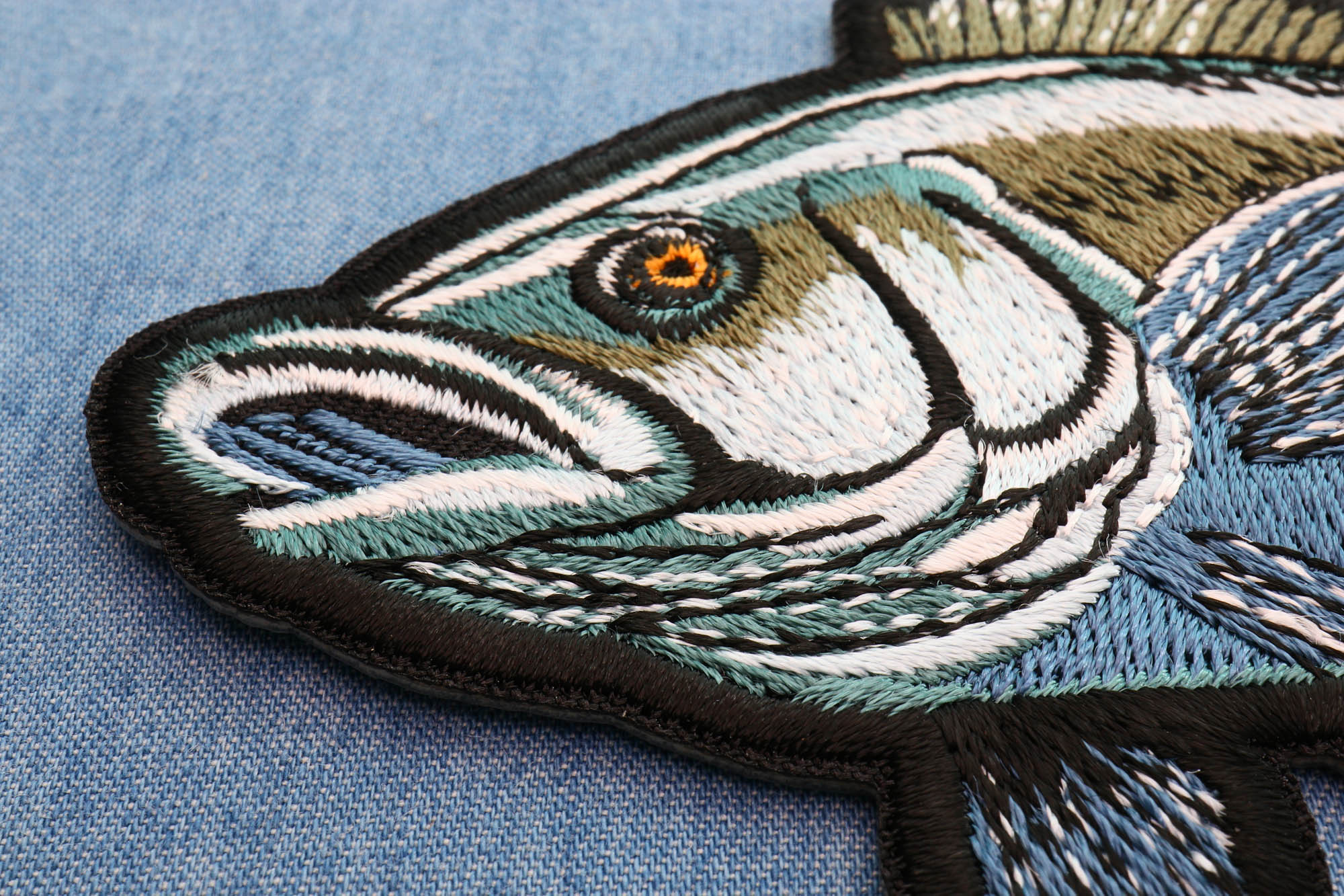 Sea Bass Fish Patch by Ivamis Patches