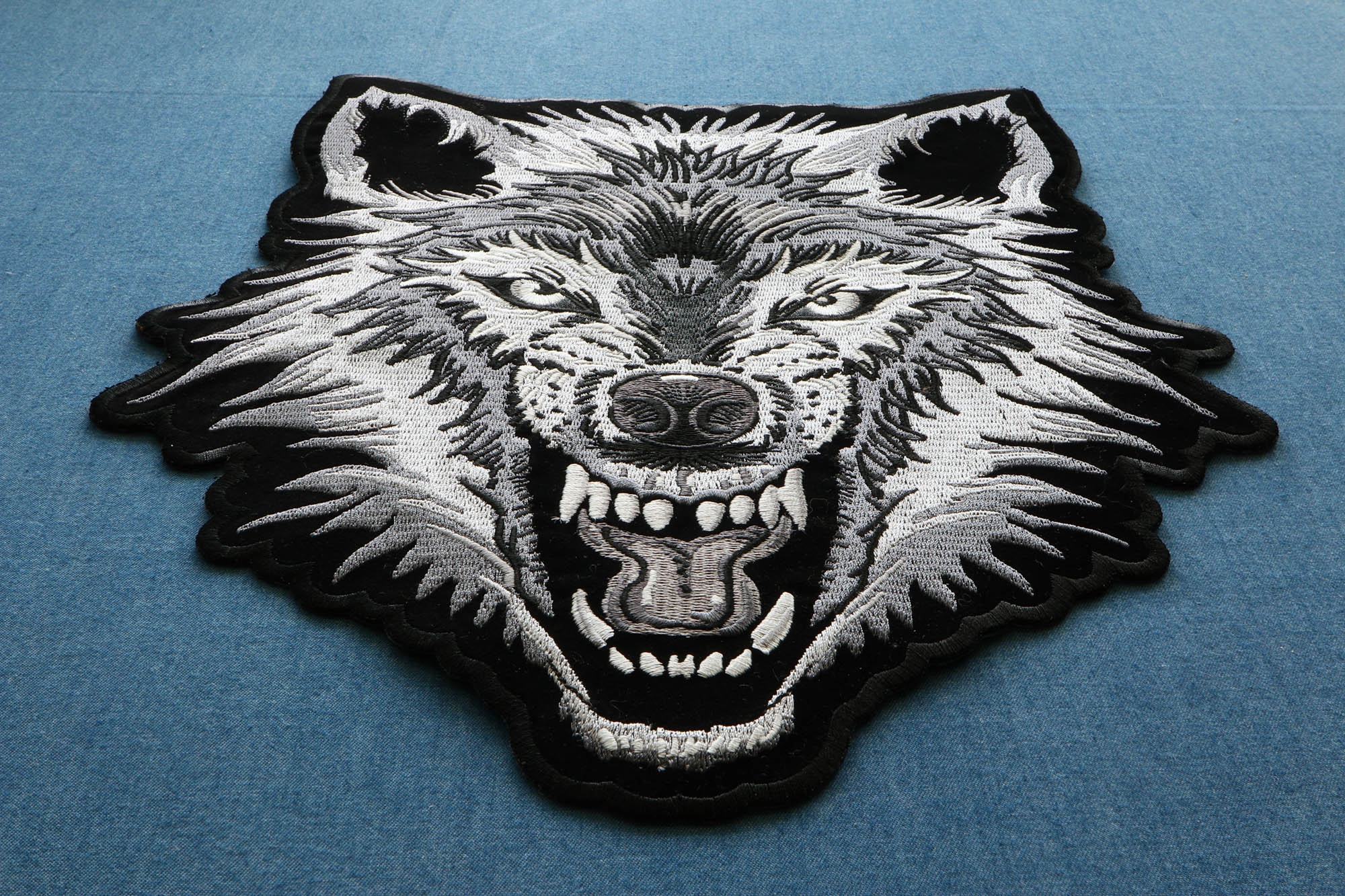 Wolf Patch, Large Animal Patches for Jackets by Ivamis Patches