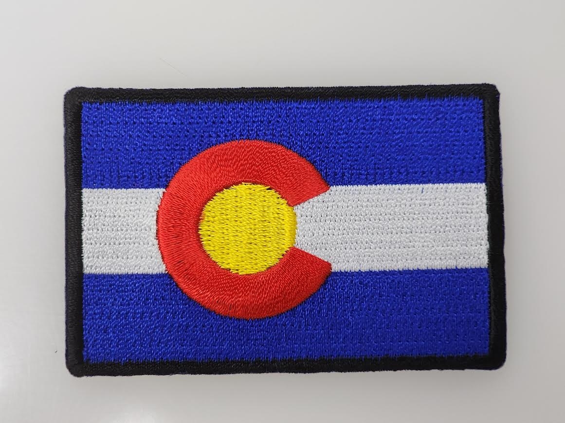 Colorado State Flag Patch by Ivamis Patches