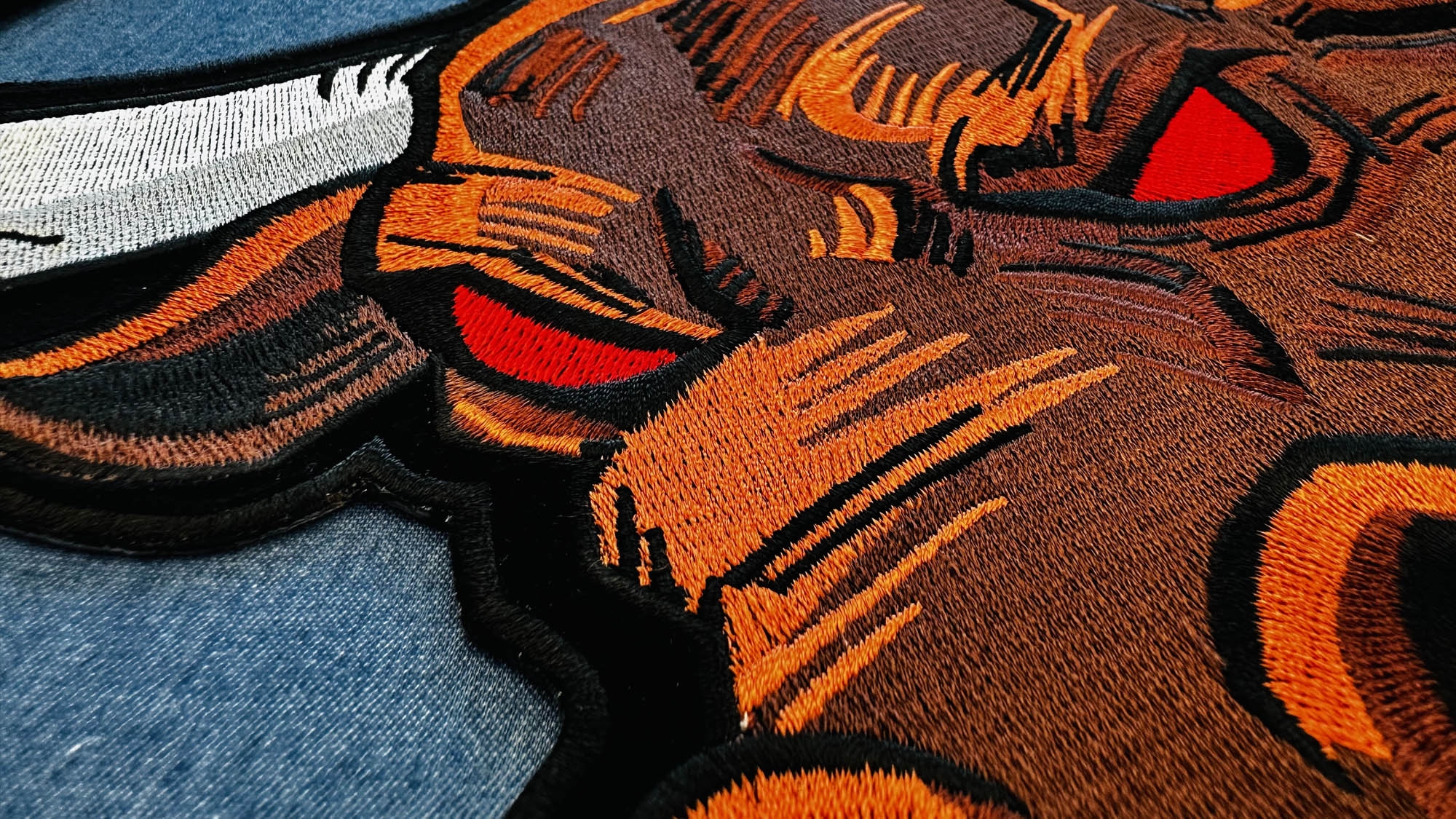 Angry Bull Patch, Large Animal Patches for Jackets by Ivamis Patches