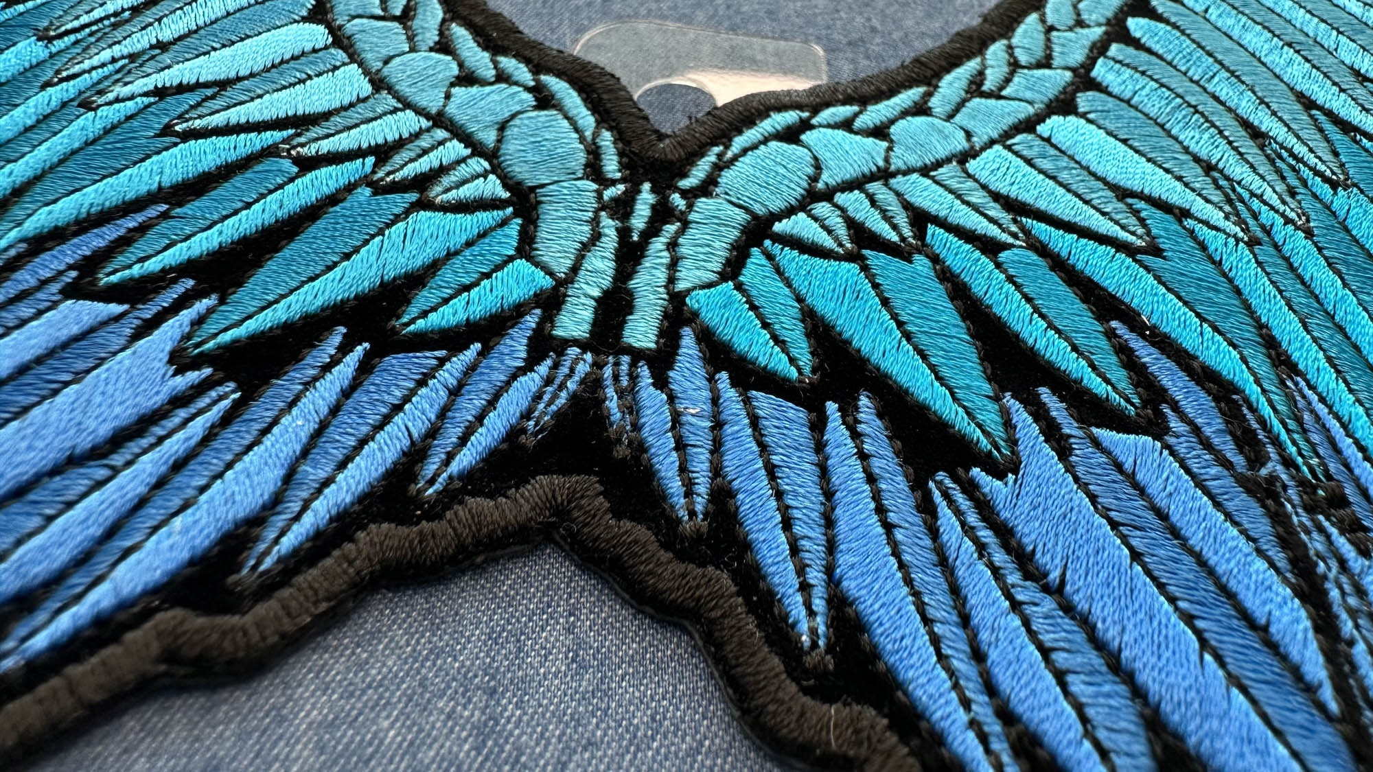 Angel Wings Patch, Large Ladies Back Patches for Jackets by Ivamis Patches