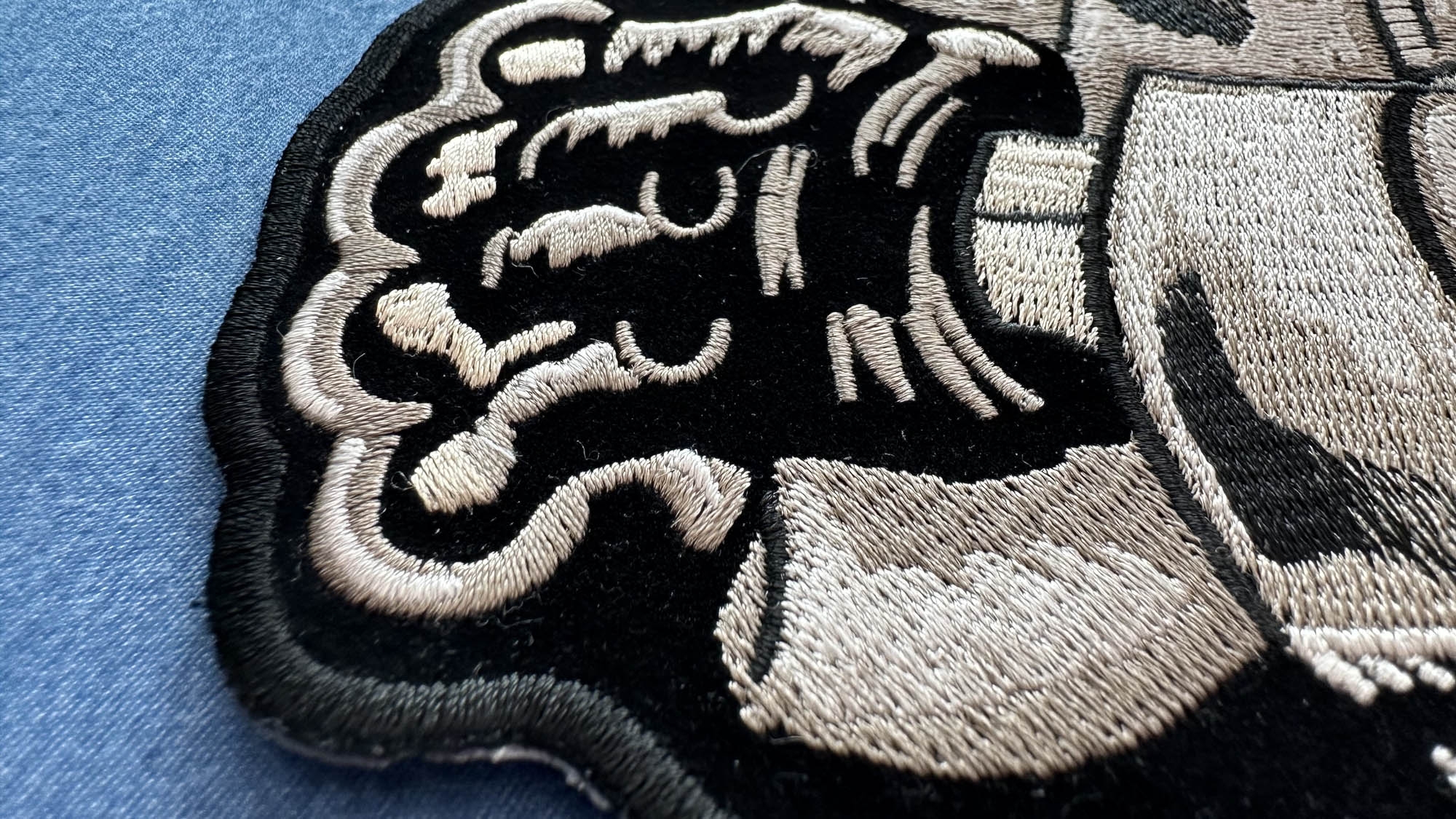 Biker Life Skull, Ace of Spades, 8 Ball and Dice Patch, Large Skull ...