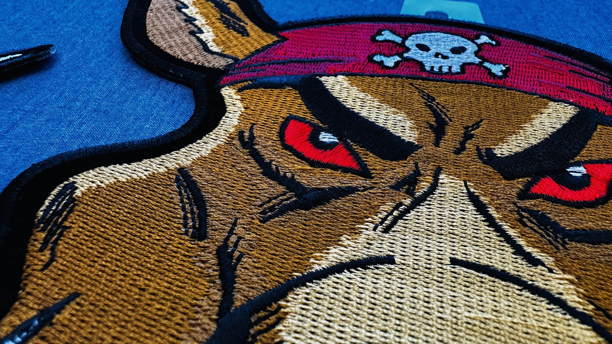 Wild Hog Patch, Large Animal Patches for Jackets by Ivamis Patches