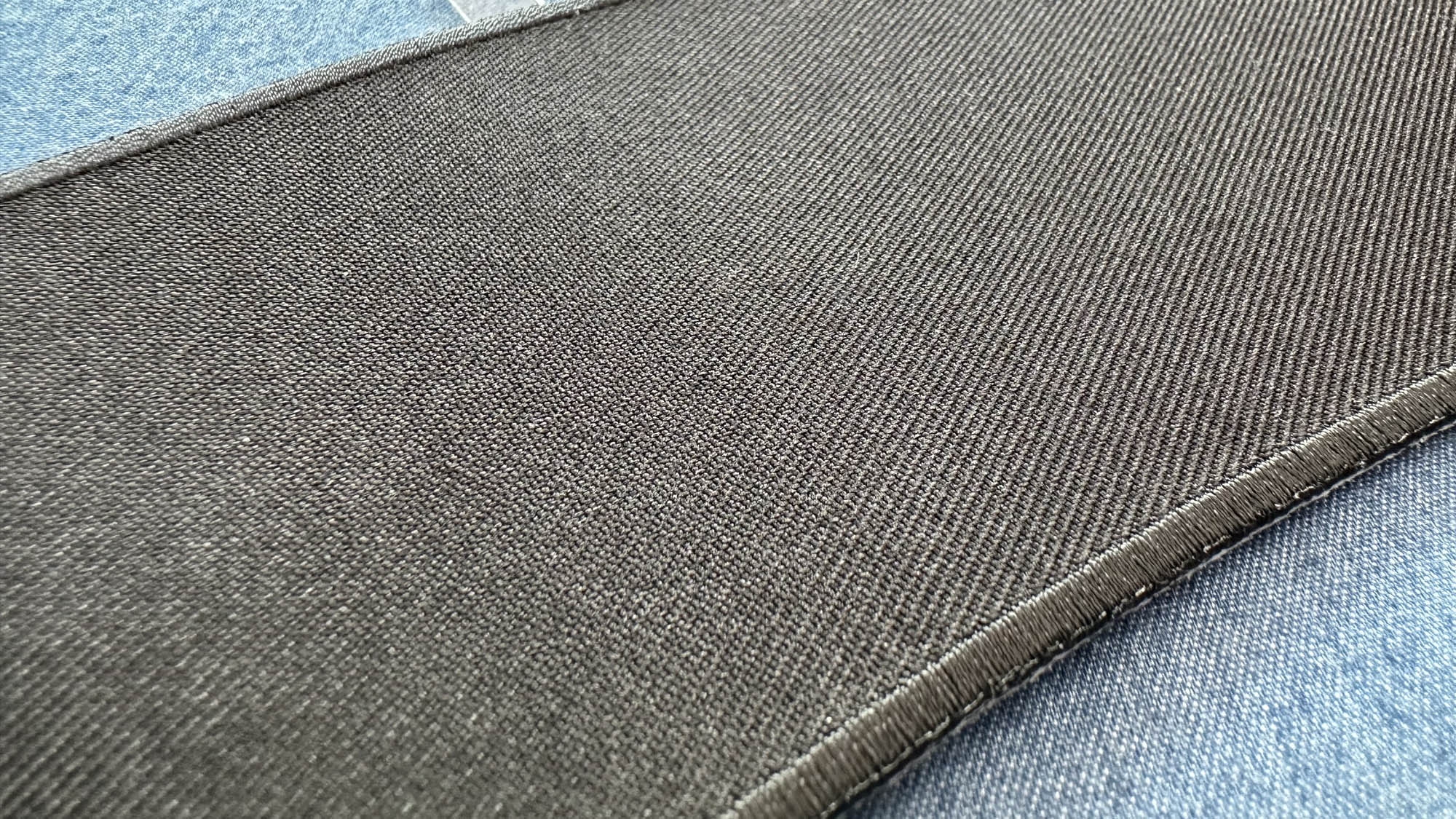 Black 11 Inch Arched Blank Patch Rocker, Large Rocker Patches by Ivamis ...