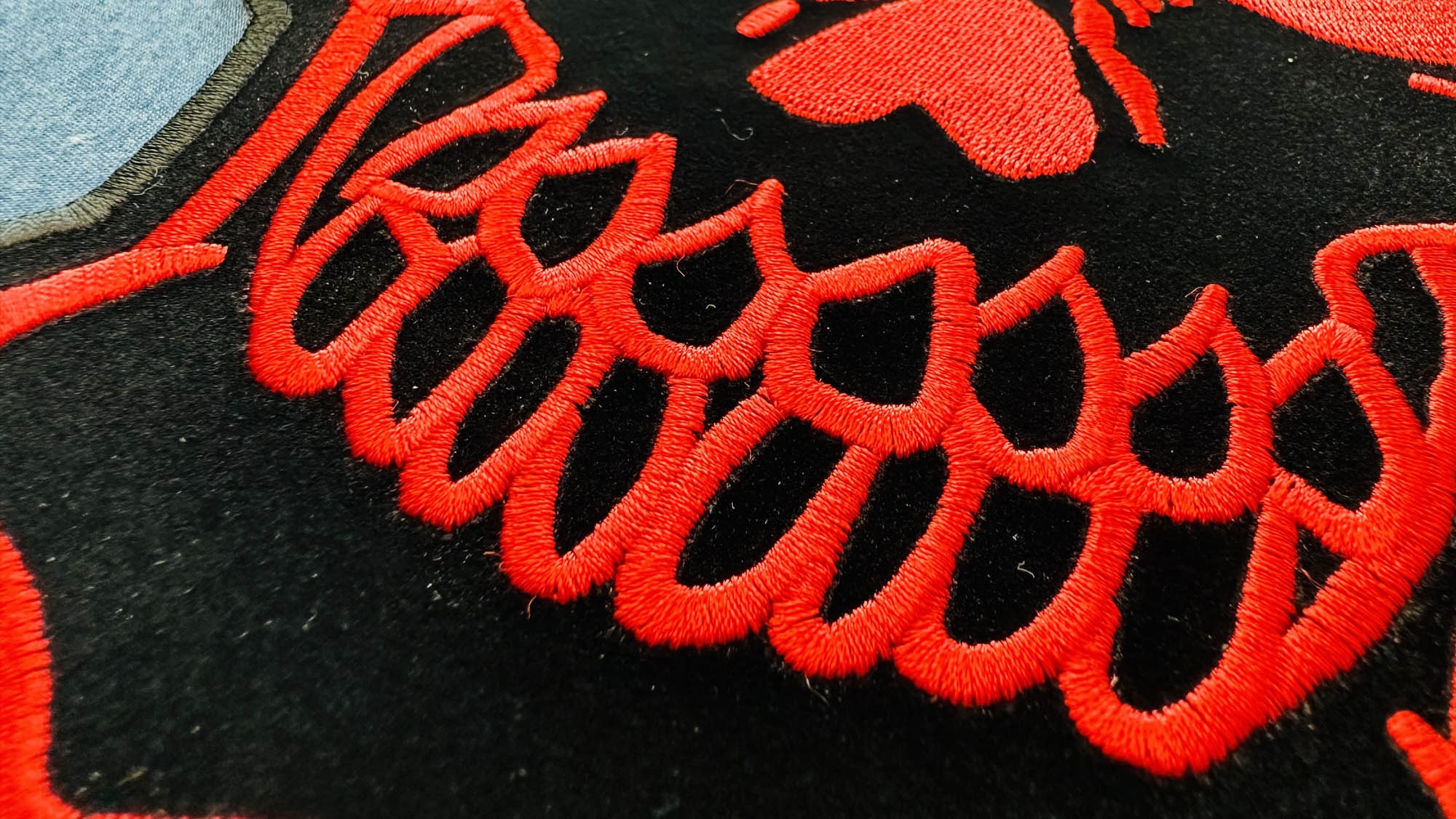 Skull Patch, Large Skull Patches for Biker Jackets by Ivamis Patches