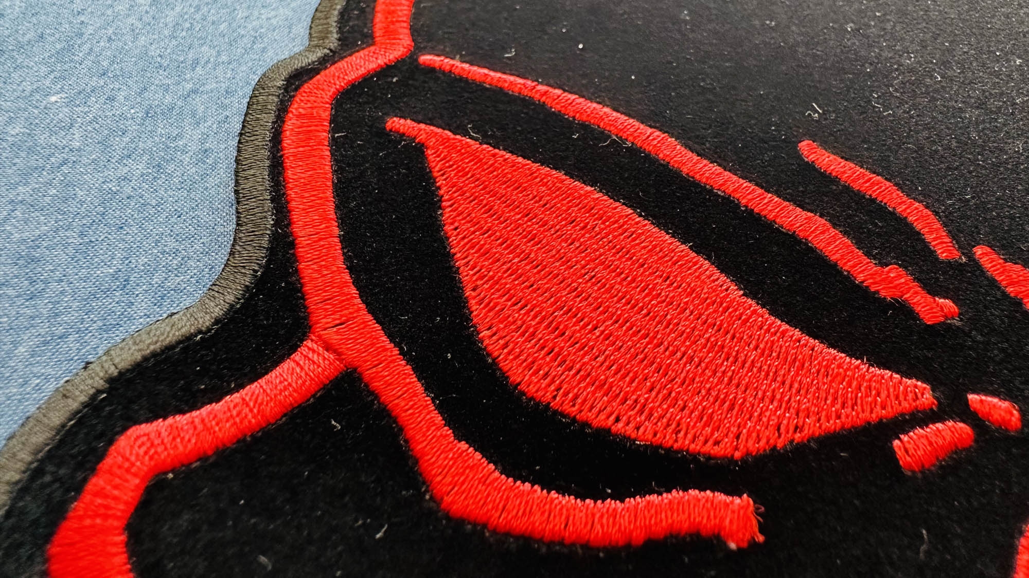 Skull Patch, Large Skull Patches for Biker Jackets by Ivamis Patches