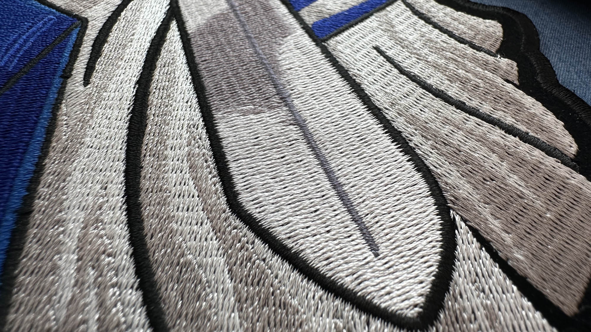 Blue Caped Knight with Sword Patch, Large Christian Back Patches by ...