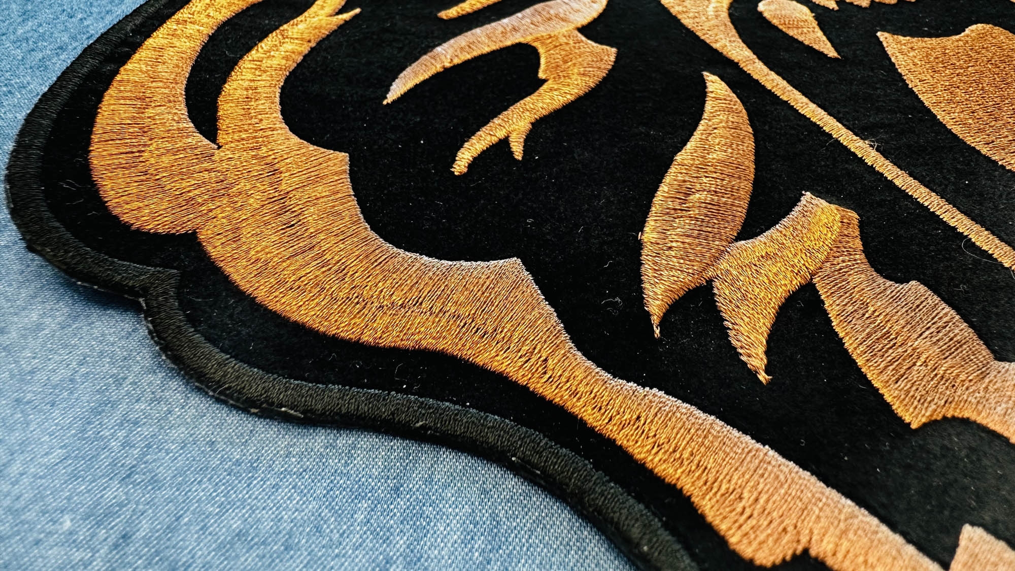 Bear Patch, Large Animal Patches for Jackets by Ivamis Patches