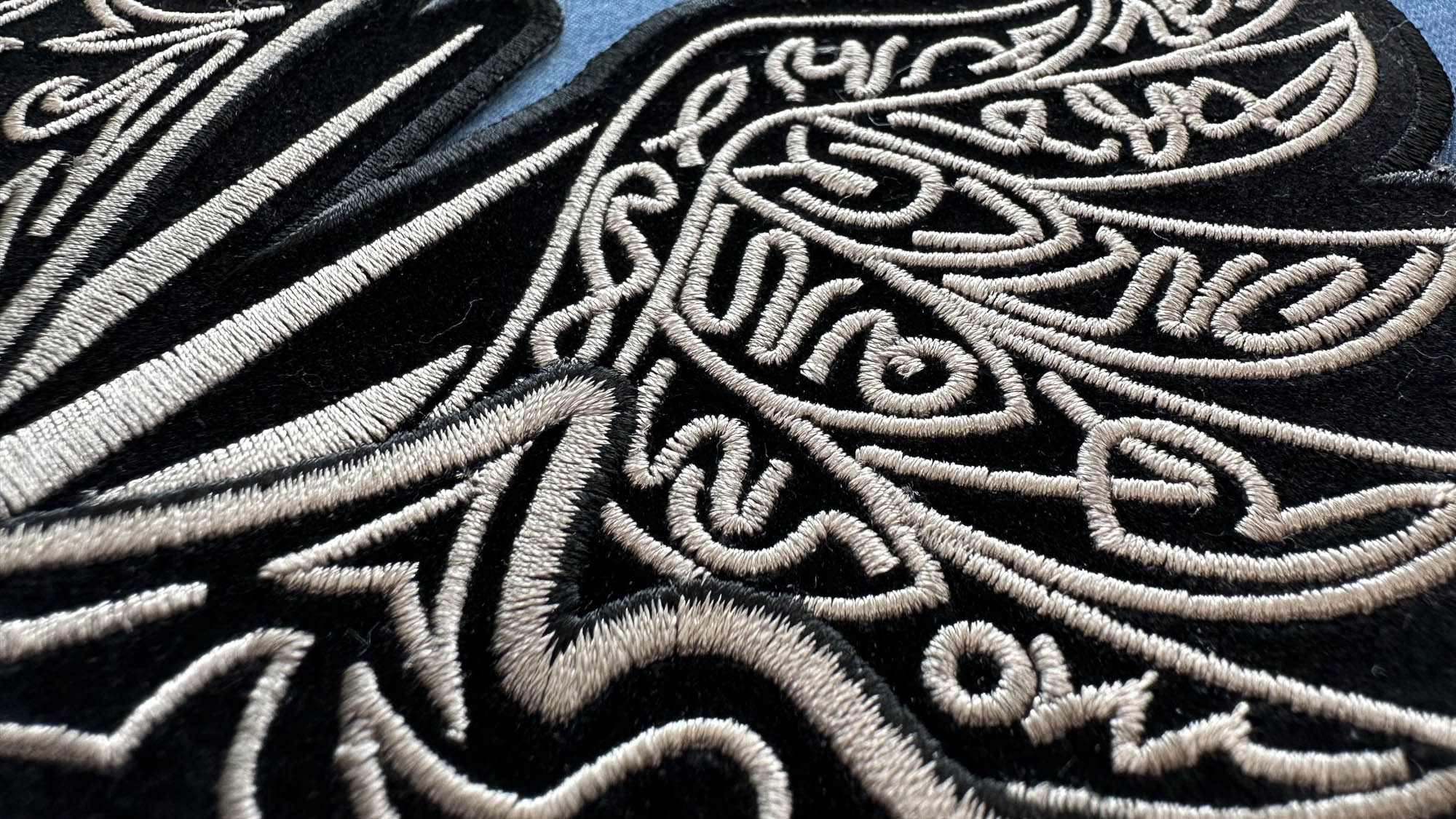 Christian Cross Patch, Large Christian Back Patches by Ivamis Patches