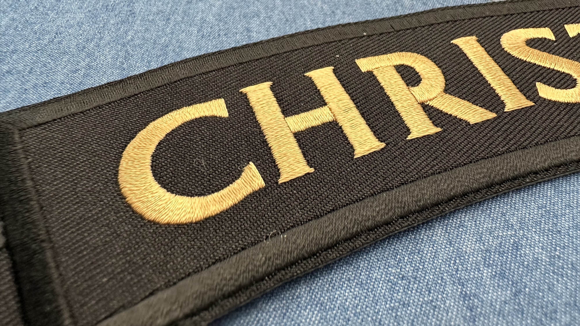 Christian Patch, Large Rocker Patches by Ivamis Patches