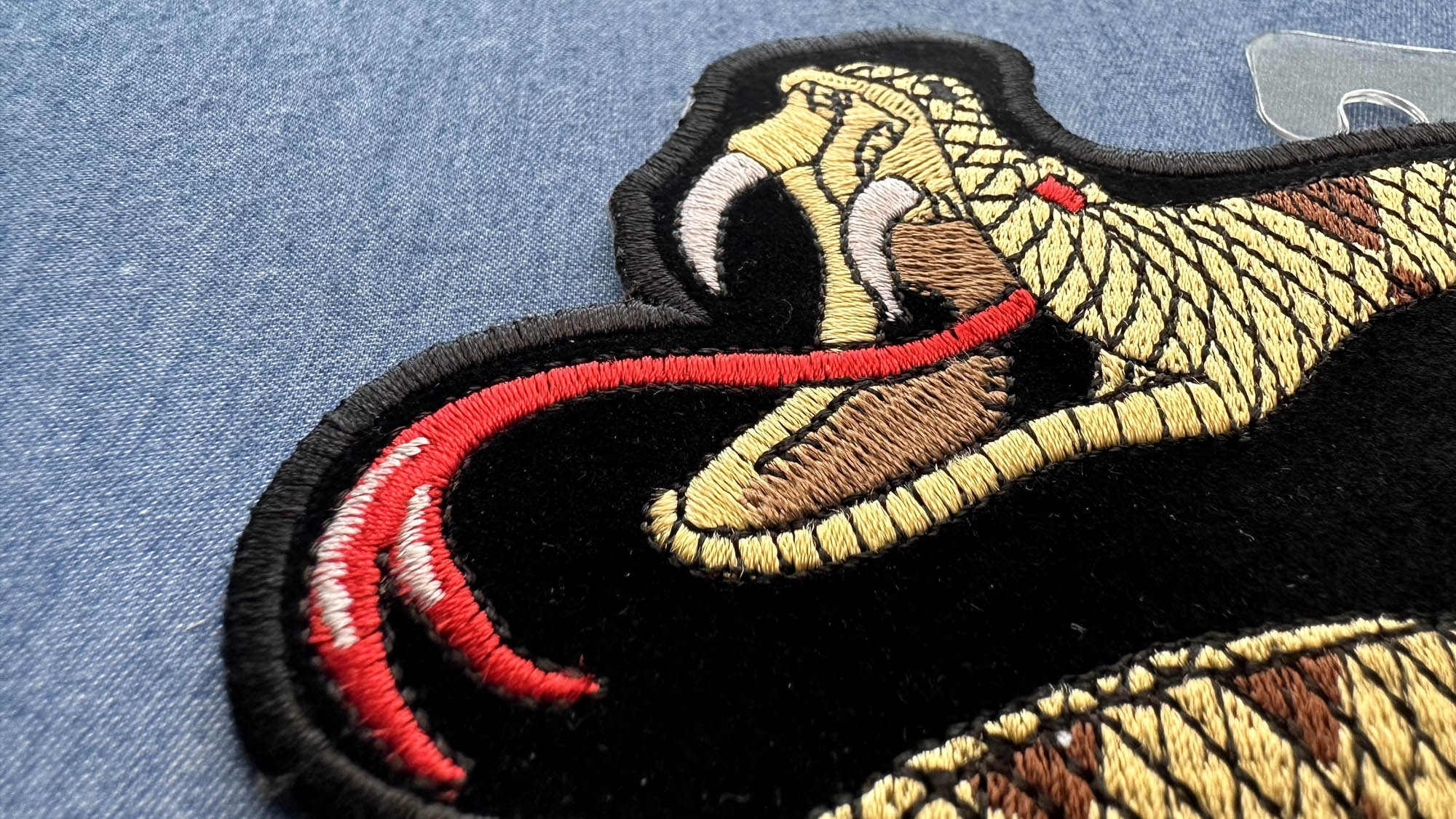 Don't Tread on Me Snake Patch, Large Patriotic Patches by Ivamis Patches