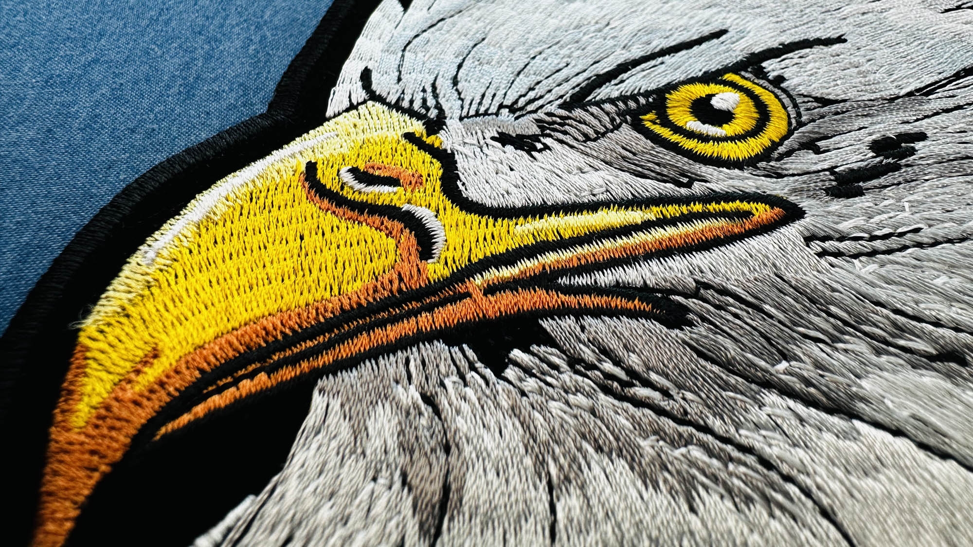 Eagle and Feathers in Dream Catcher Patch, Large Eagle Patches for ...