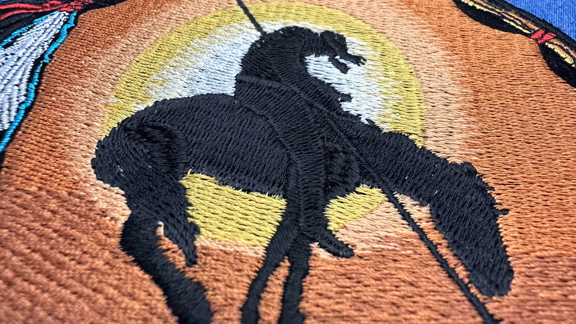 End Of The Trail Patch, Patches for Jackets by Ivamis Patches