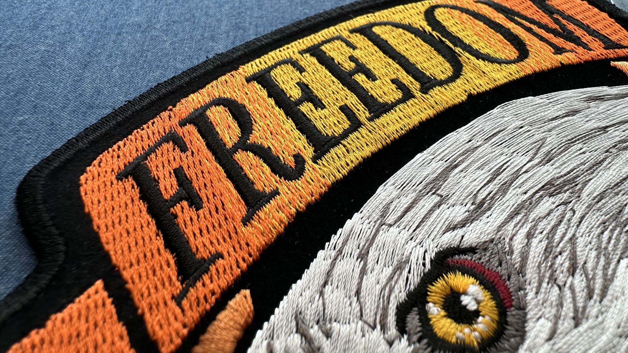 Freedom Isn't Free Eagle You Are Not Forgotten Patch, Large Eagle Back ...
