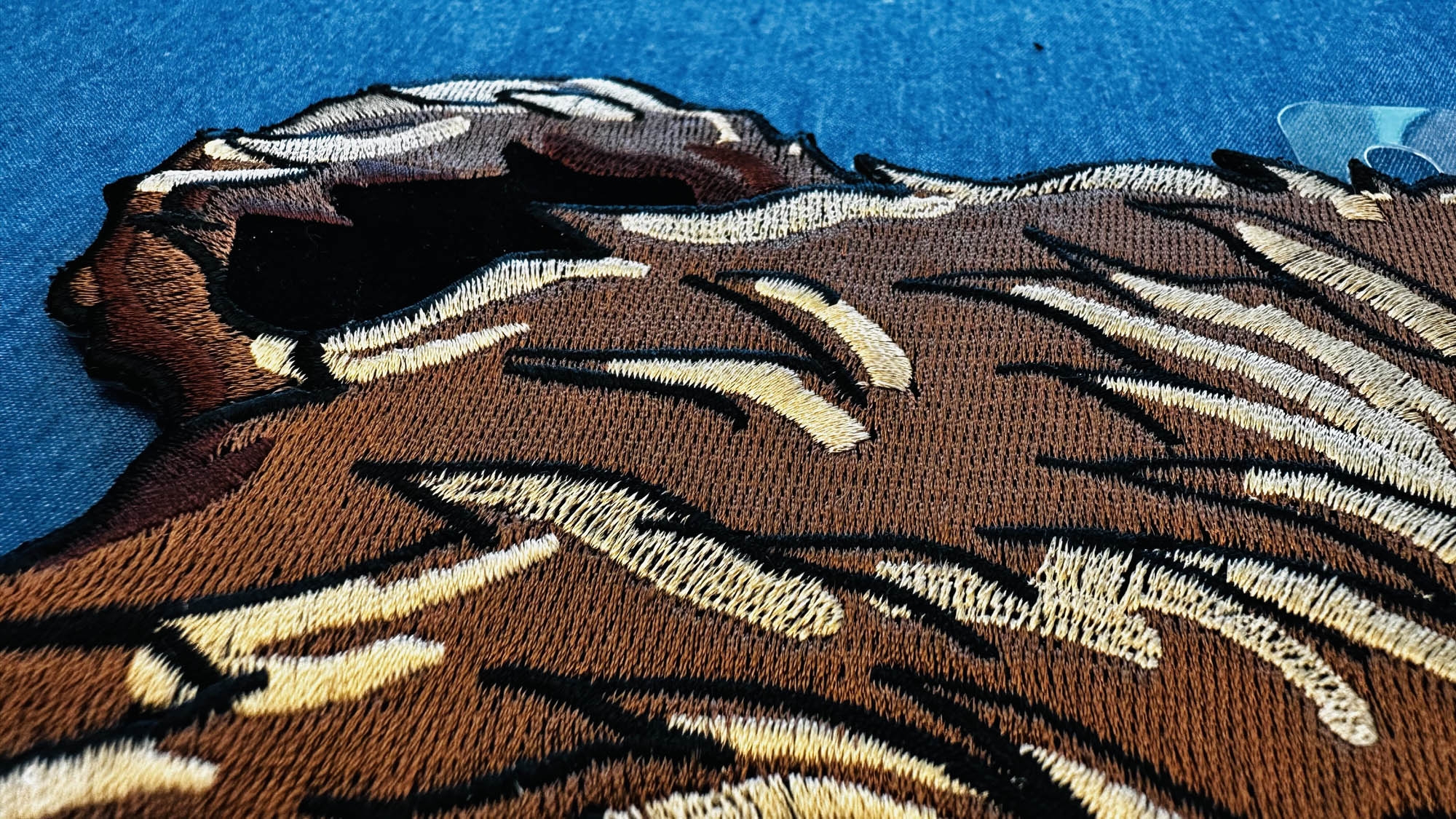 Vicious Bear Patch, Large Animal Patches for Jackets by Ivamis Patches