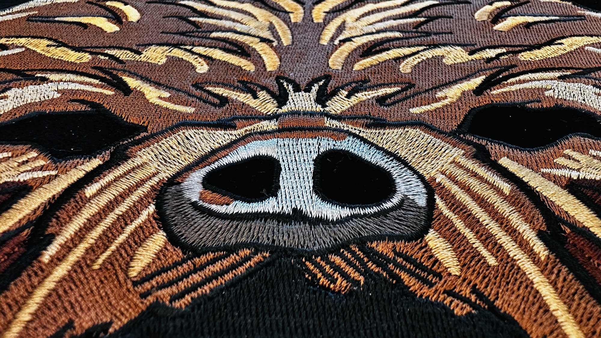 Vicious Bear Patch, Large Animal Patches for Jackets by Ivamis Patches