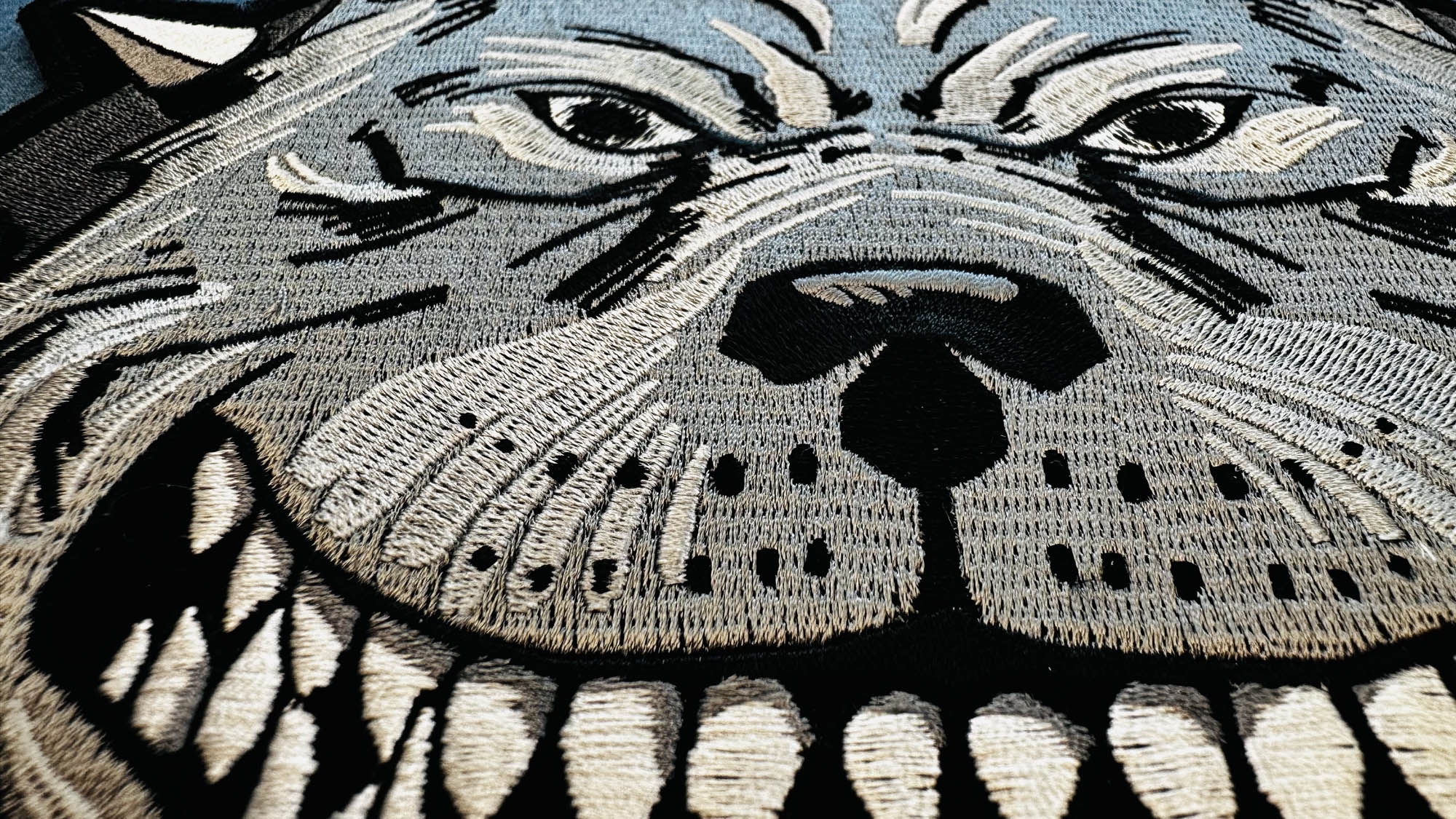 Pitbull Patch, Large Animal Patches for Jackets by Ivamis Patches
