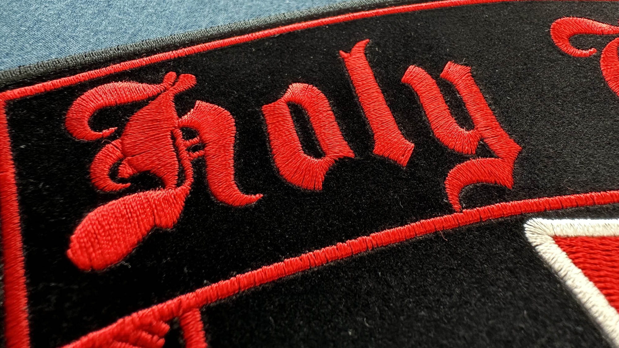 Holy Warrior Christian Cross Swords and Holy Grail Patch, Large ...