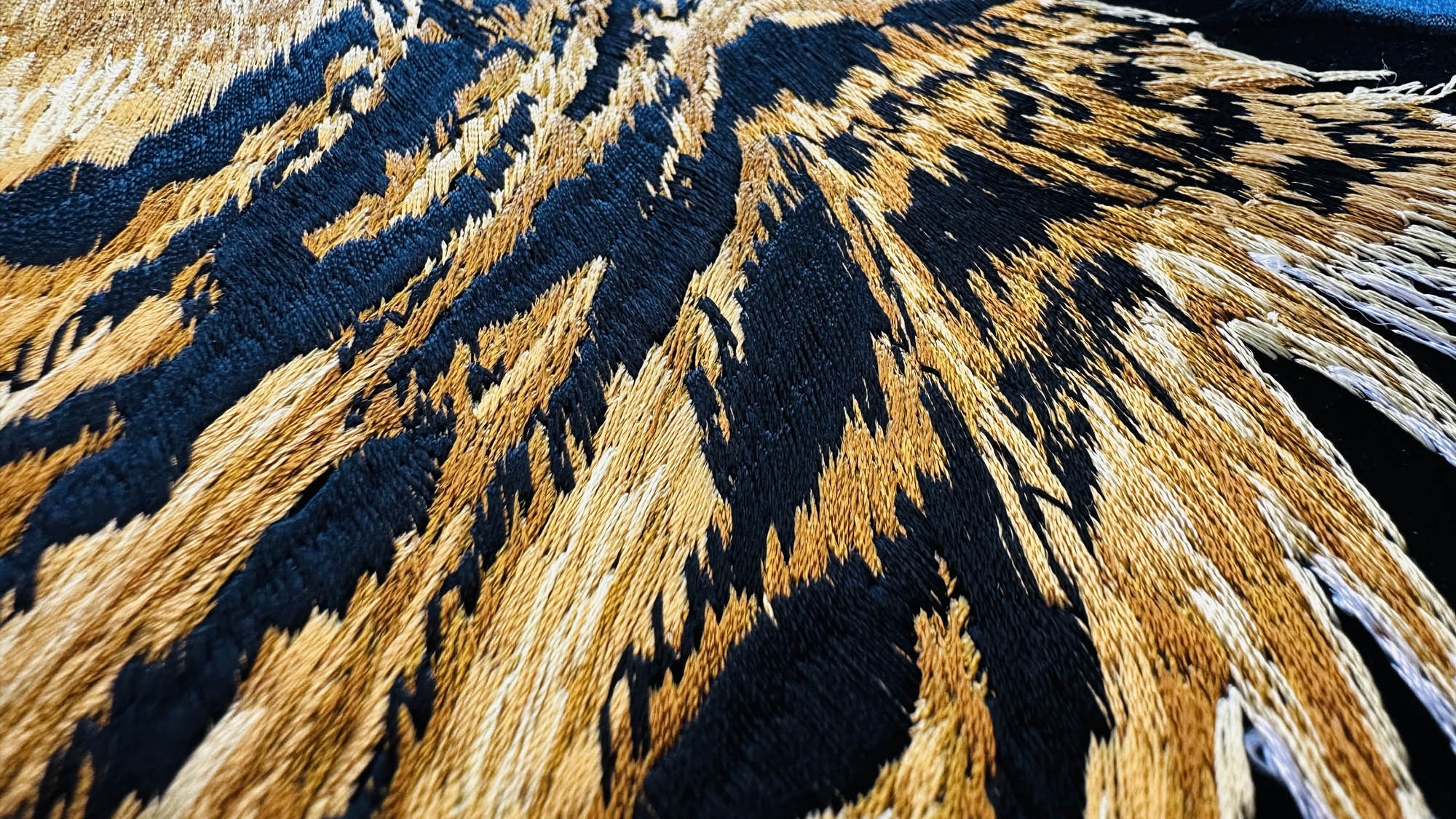 Howling Wolf Moon and Feathers Patch, Large Biker Back Patches for ...