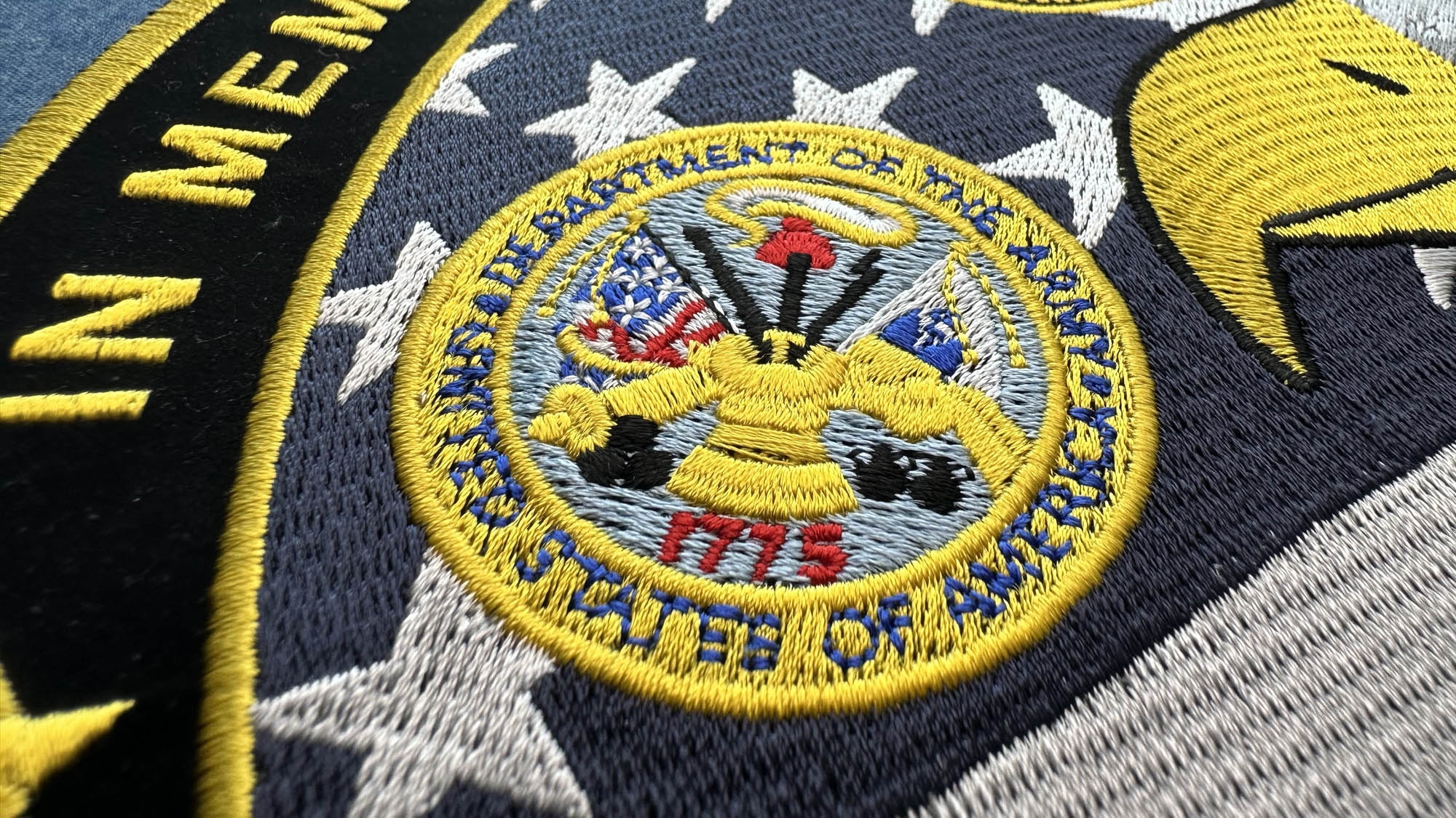 Never Forget Patch In Memory of Fallen Heroes, Large Patriotic Patches ...