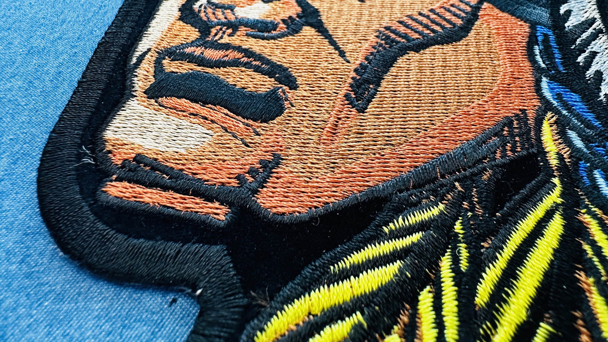 Indian Chief Patch, Large Indian Patches by Ivamis Patches