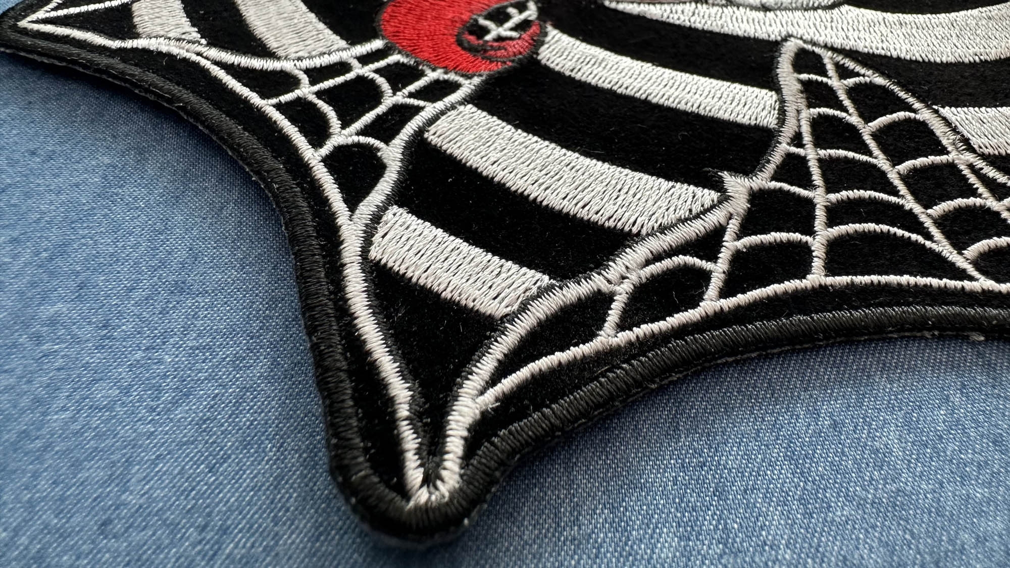 Jester Clown Skull Patch, Large Skull Patches by Ivamis Patches