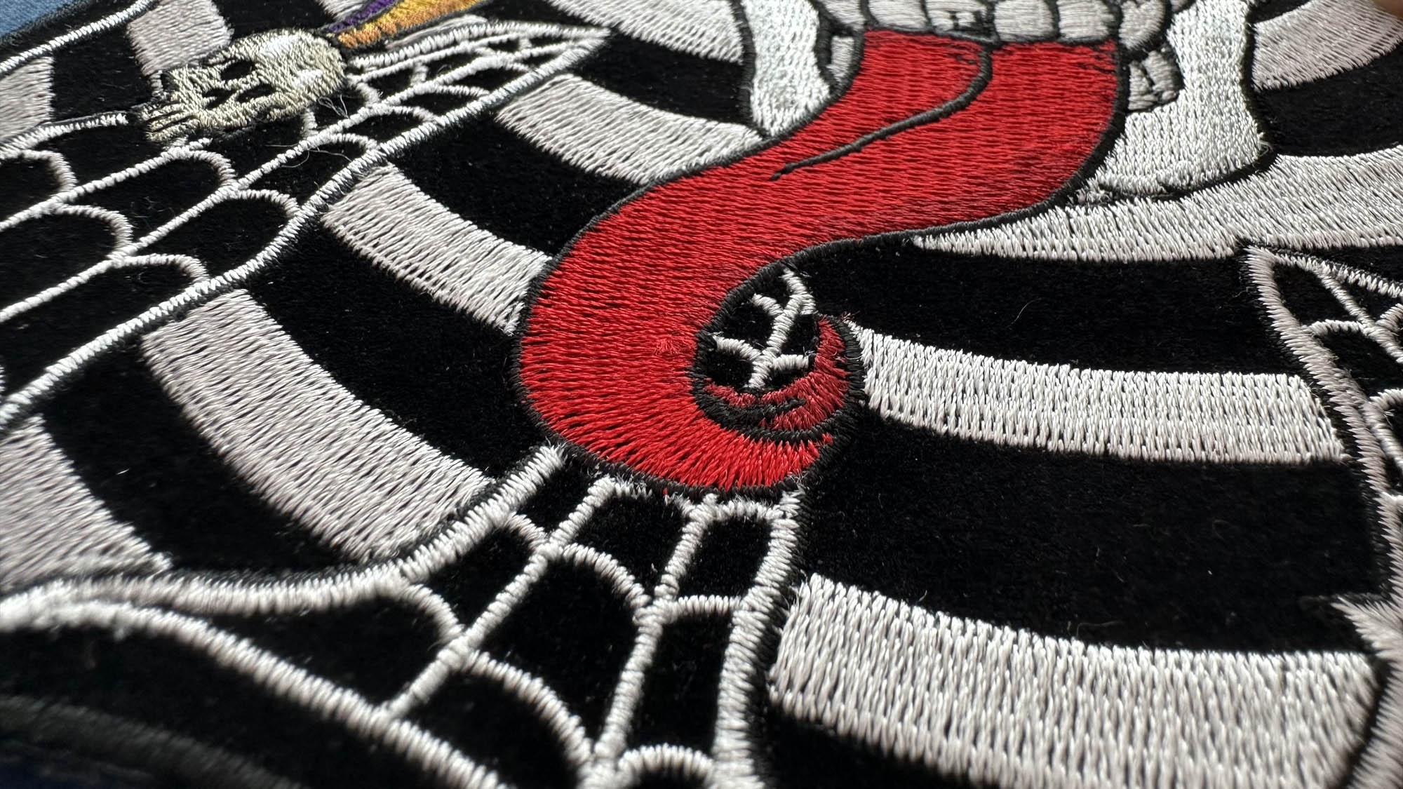 Jester Clown Skull Patch, Large Skull Patches by Ivamis Patches