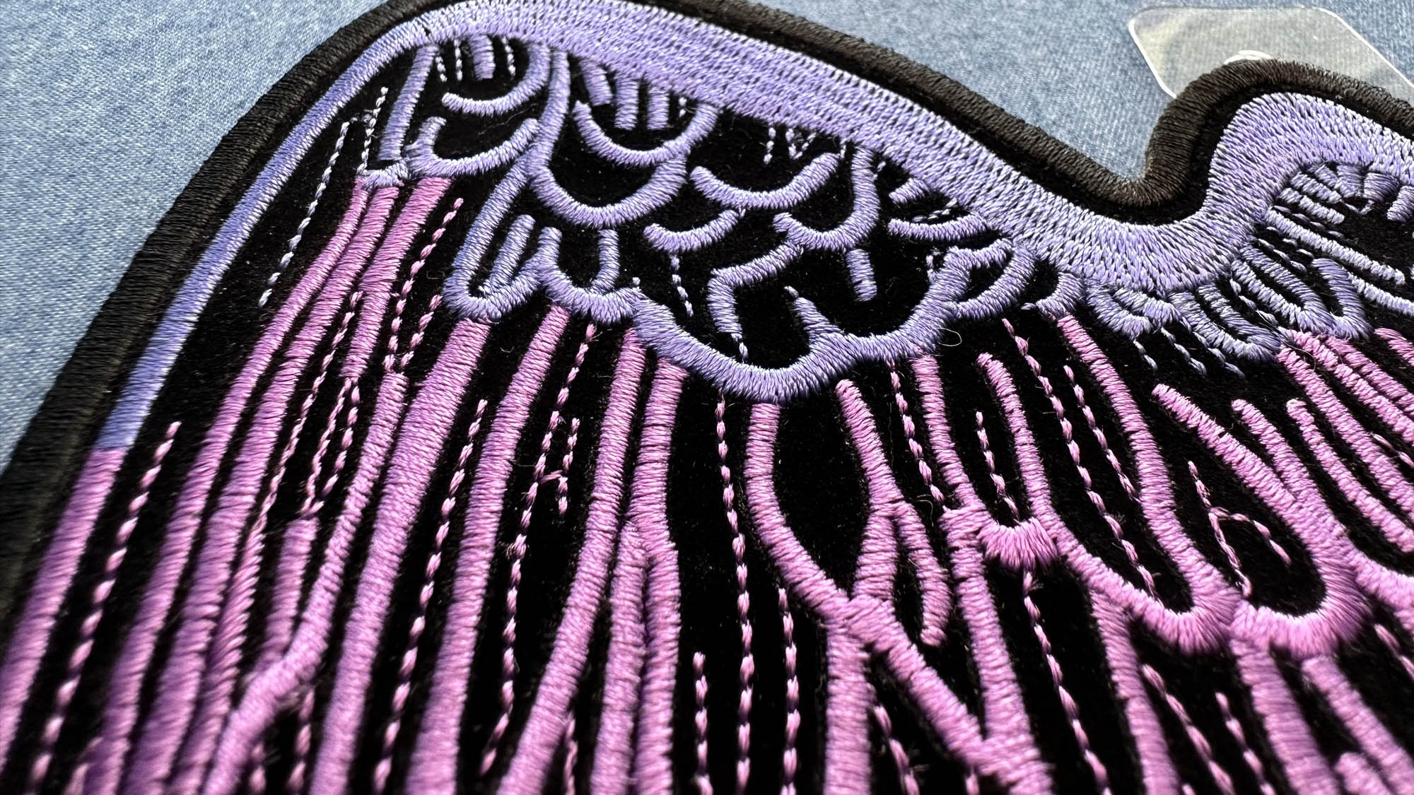 Angel Wings Patch, Large Ladies Back Patches for Jackets by Ivamis Patches