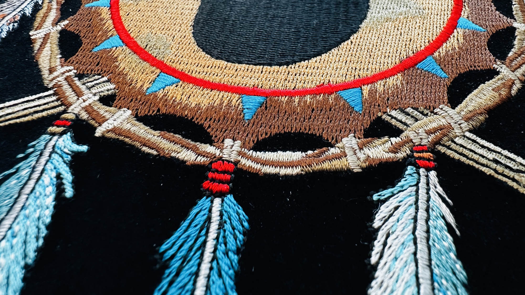 Dreamcatcher Patch, Large Back Patches for Vests by Ivamis Patches