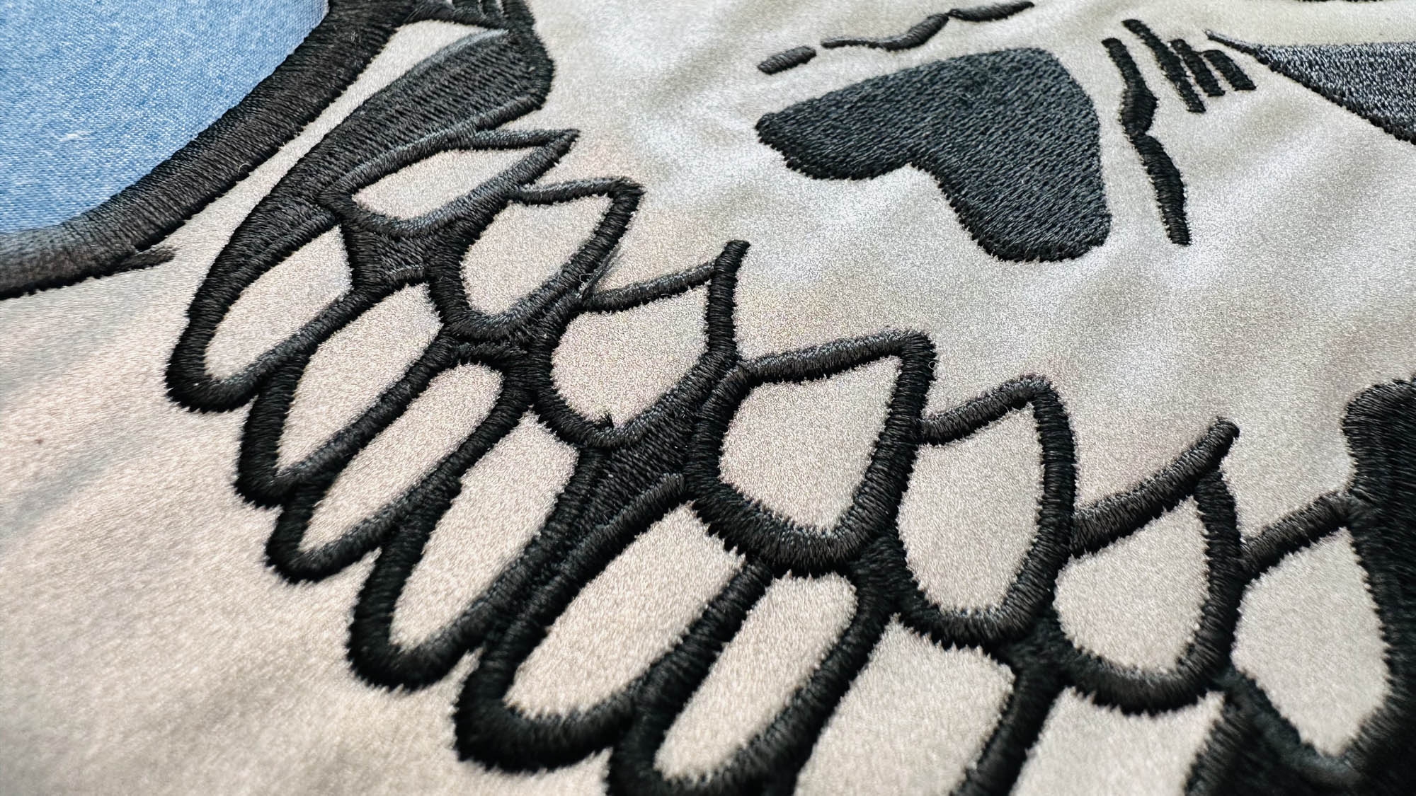 Skull Patch, Large Skull Patches for Biker Jackets by Ivamis Patches