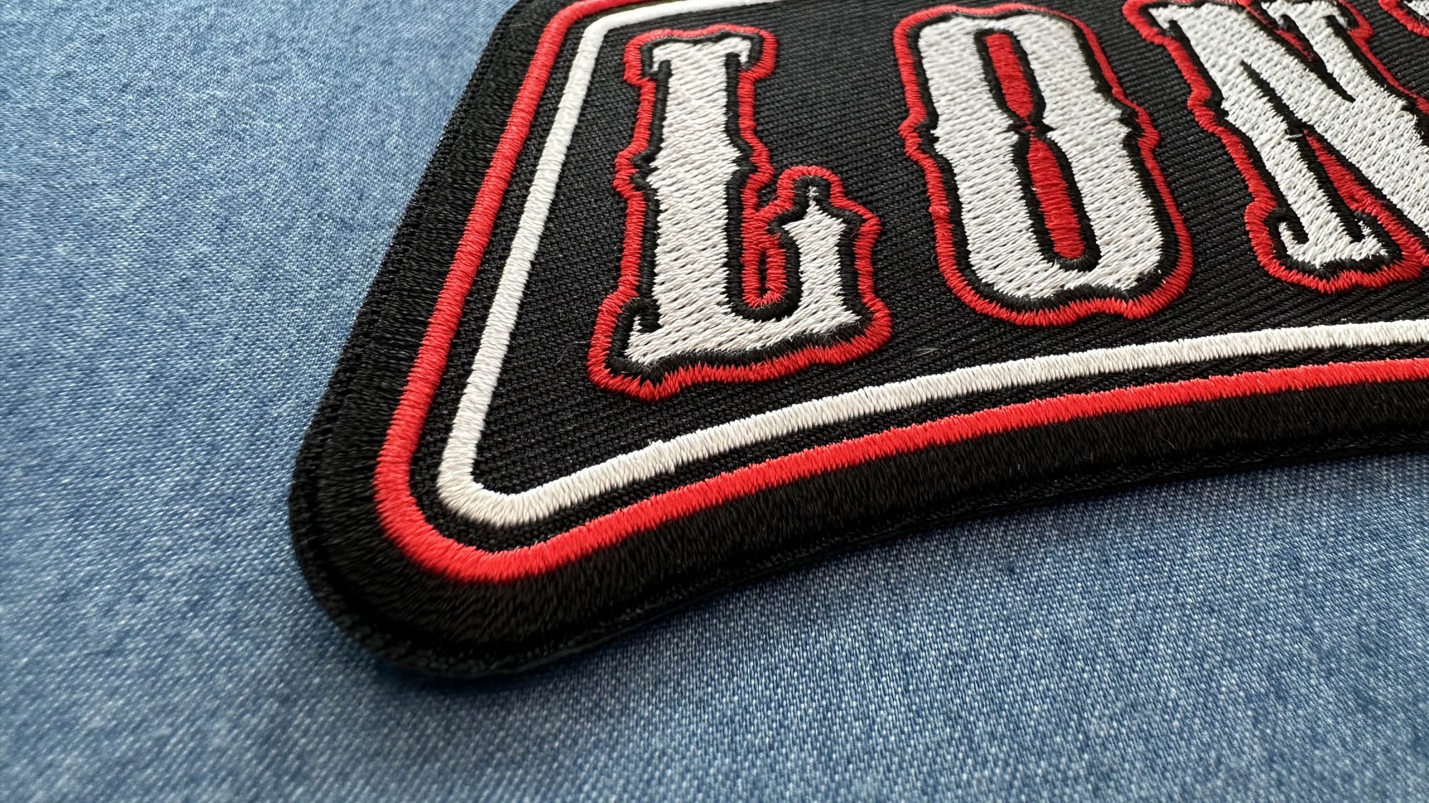 Lone Wolf Patch - Large Back Patches by Ivamis Patches