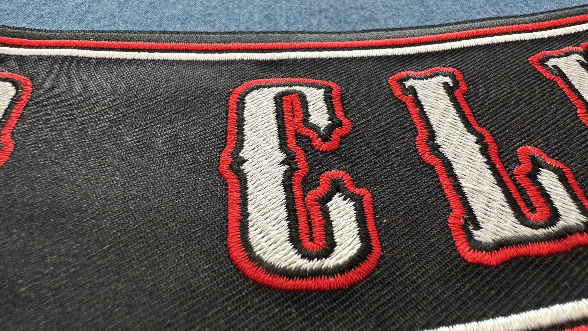 No Club Patch - Large Back Patches by Ivamis Patches