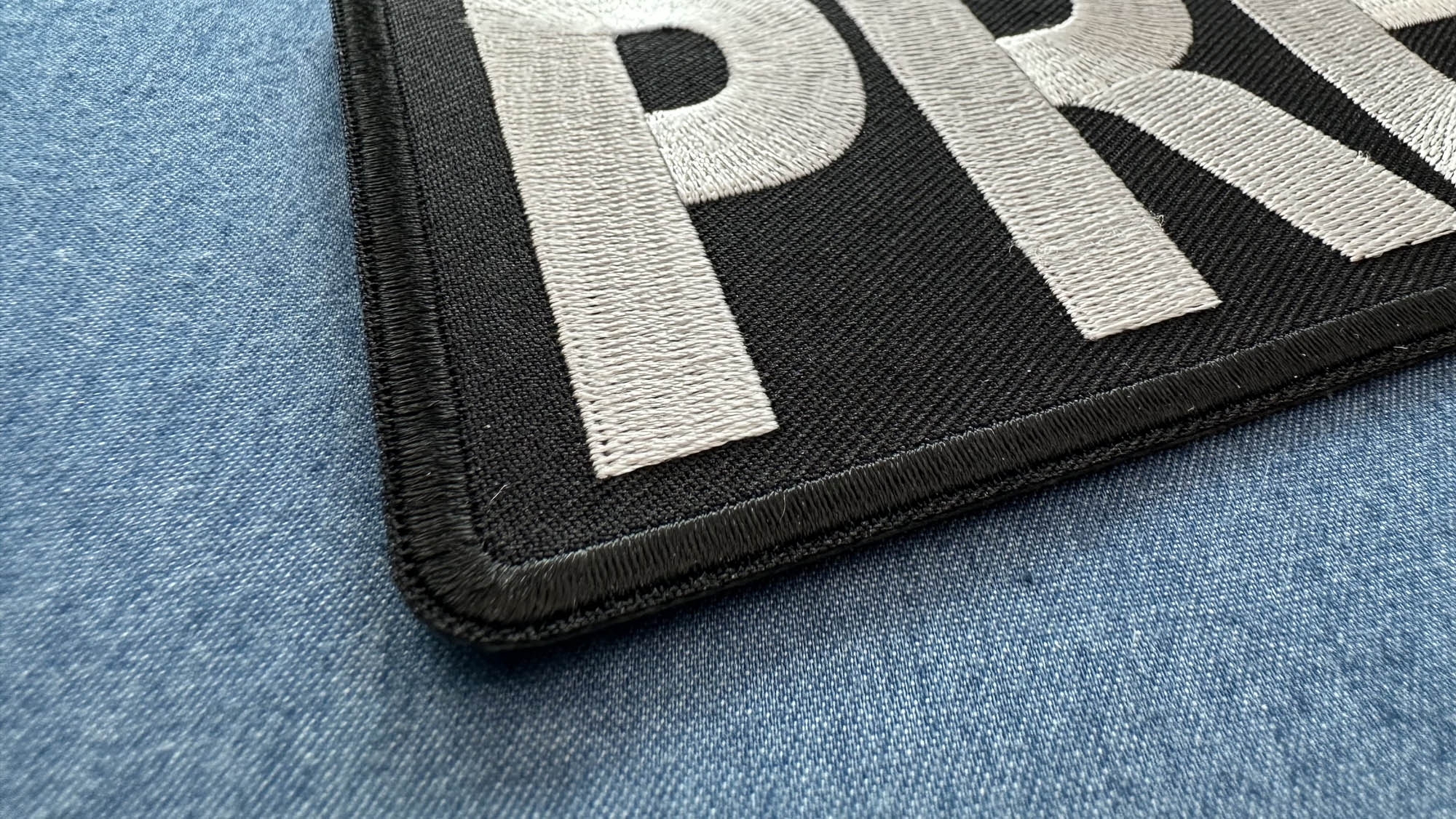 Press Patch, Large Back Patches for Vests by Ivamis Patches